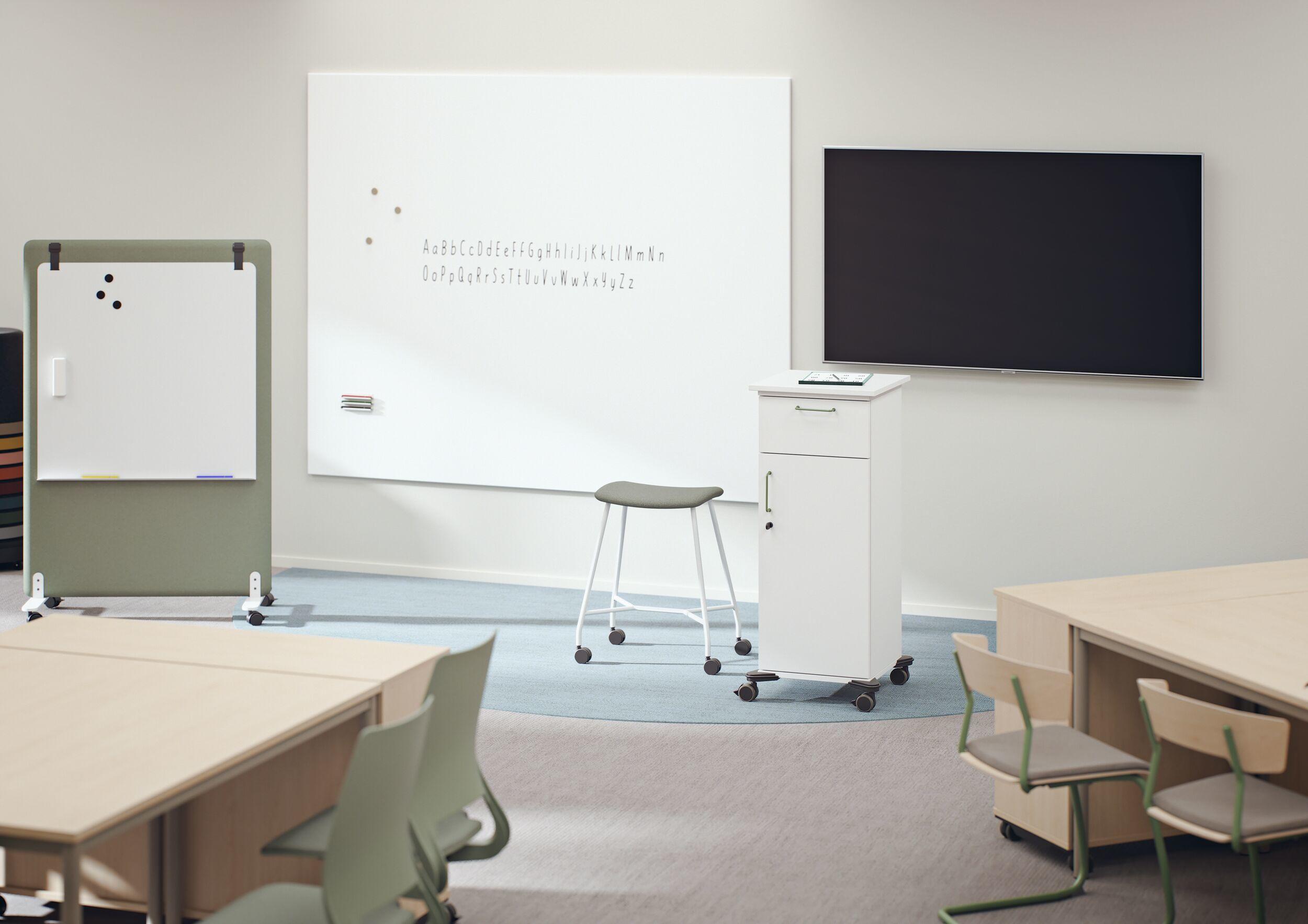 Education Storage wall cabinets with glass doors | Architonic