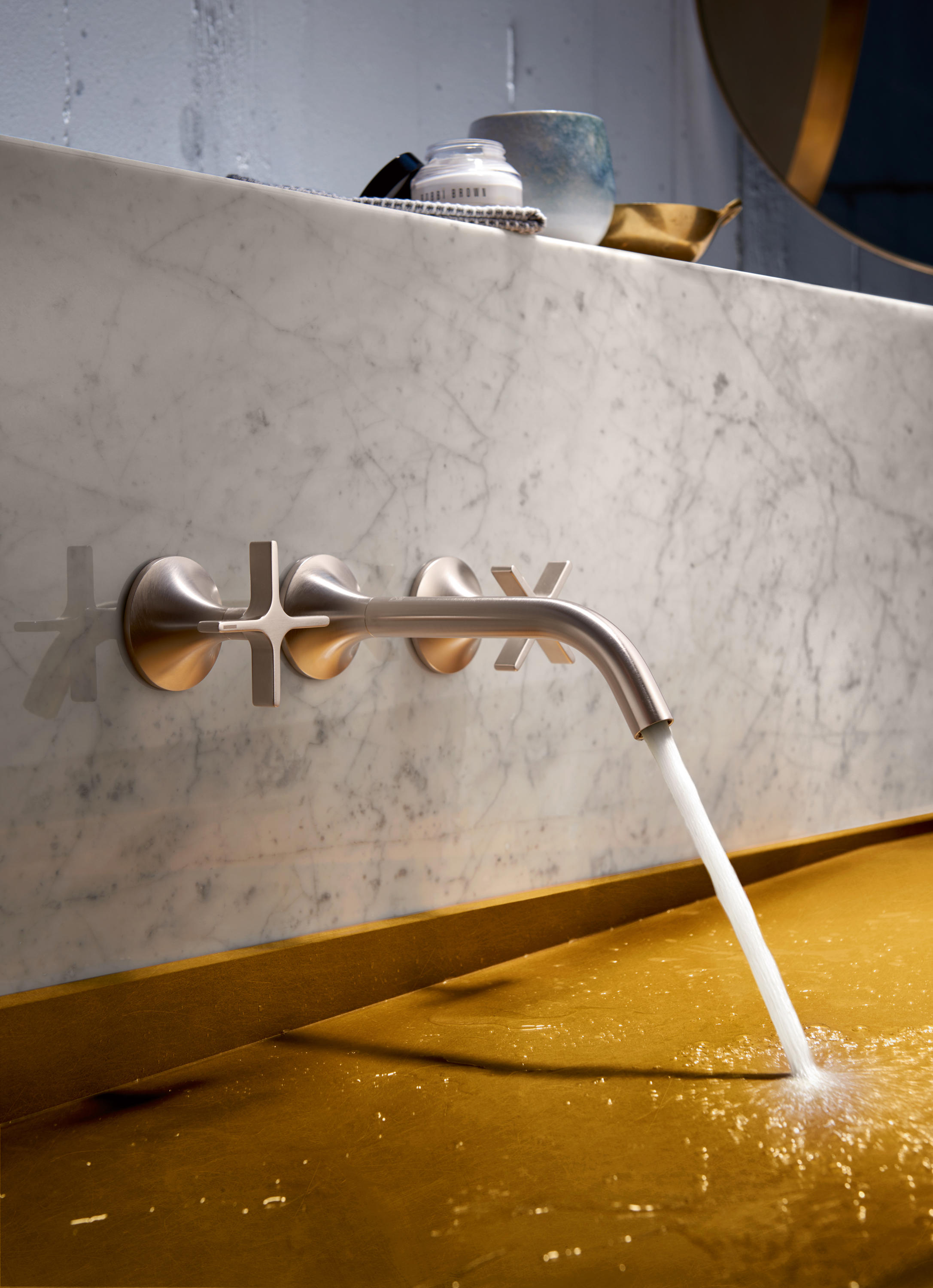 VAIA - Five-hole bath mixer for deck mounting with diverter | Architonic