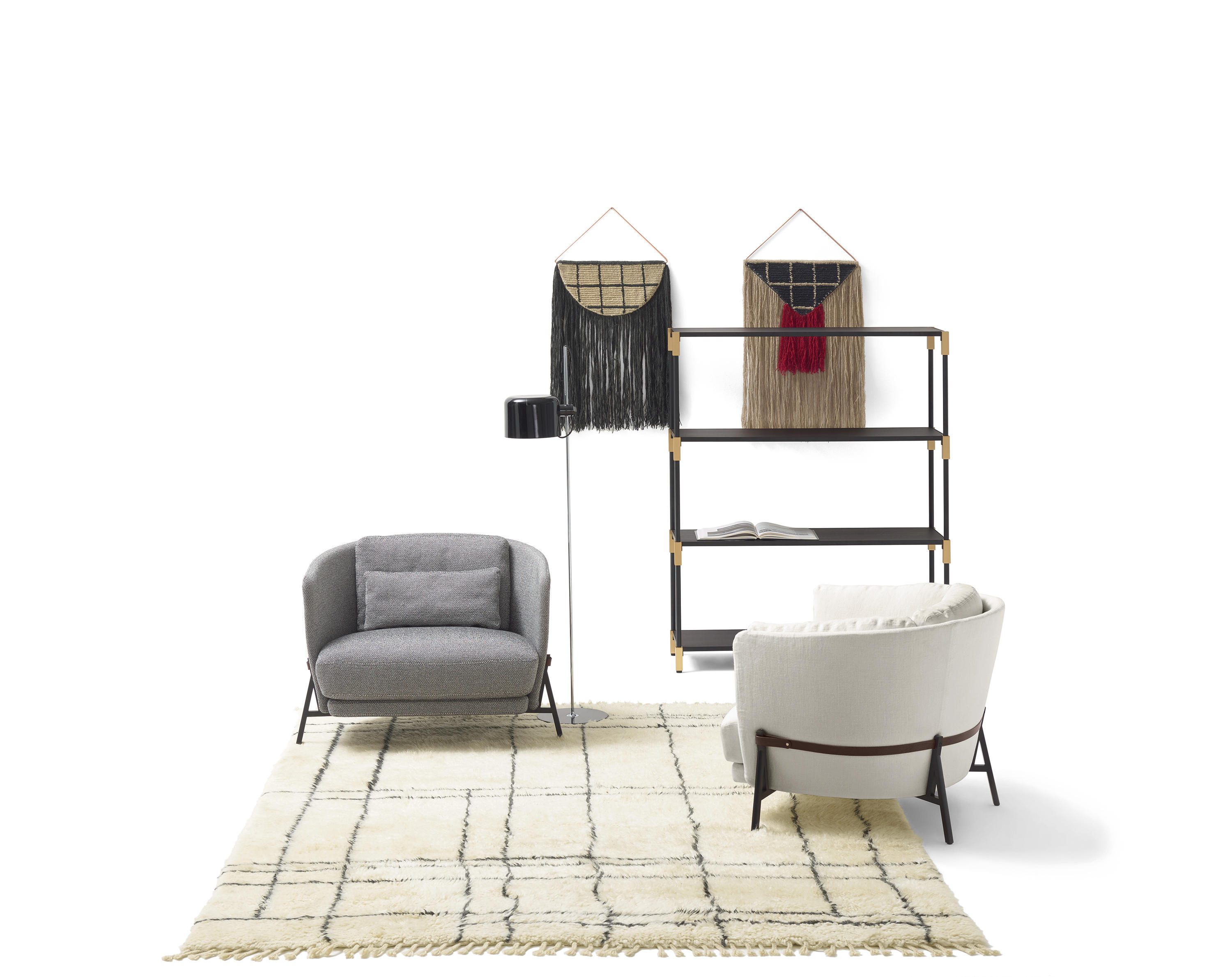 Cradle Small Table - Version with Carrara Marble Top | Architonic