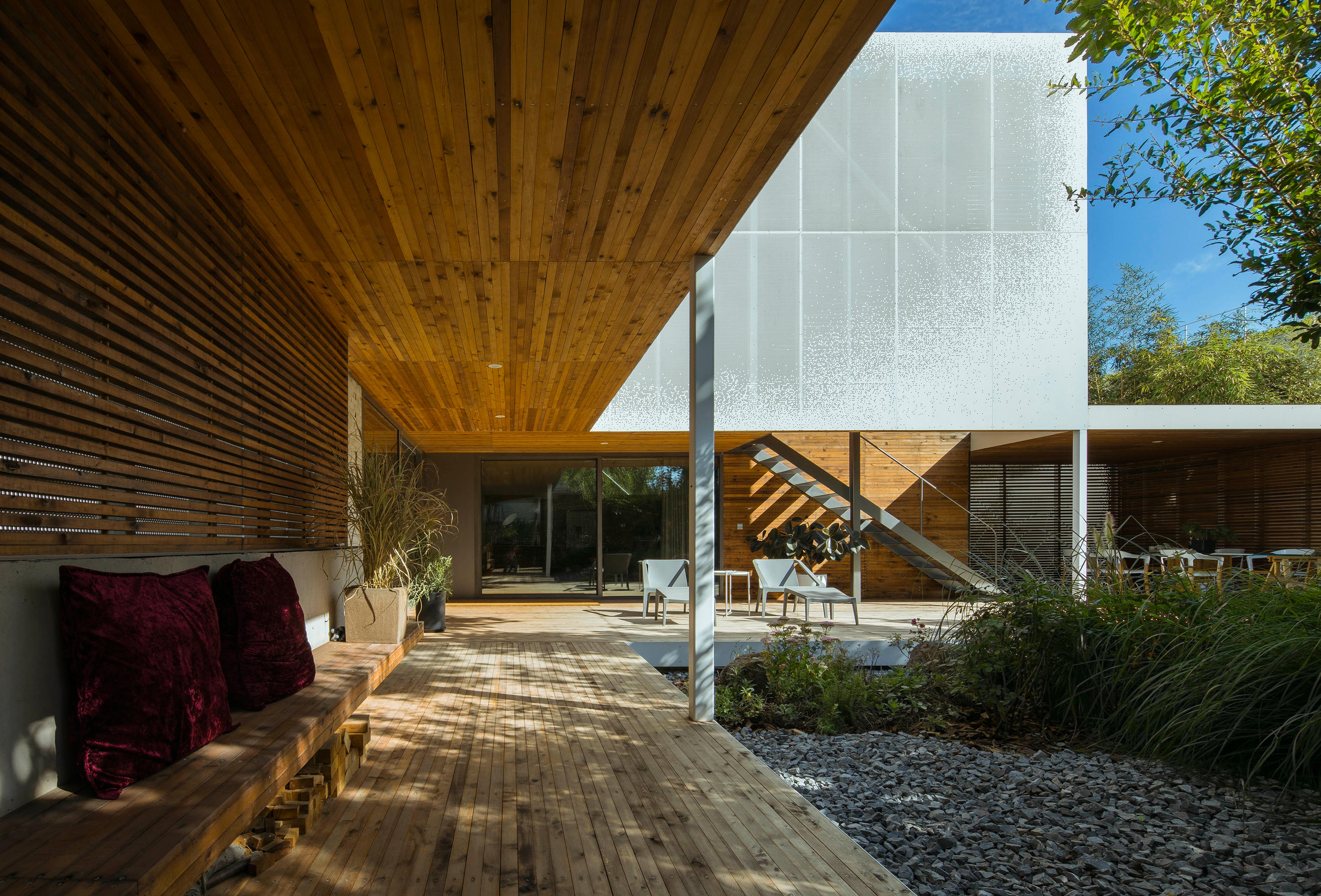 Two-Fold Yard de TAOA | Maisons particulières
