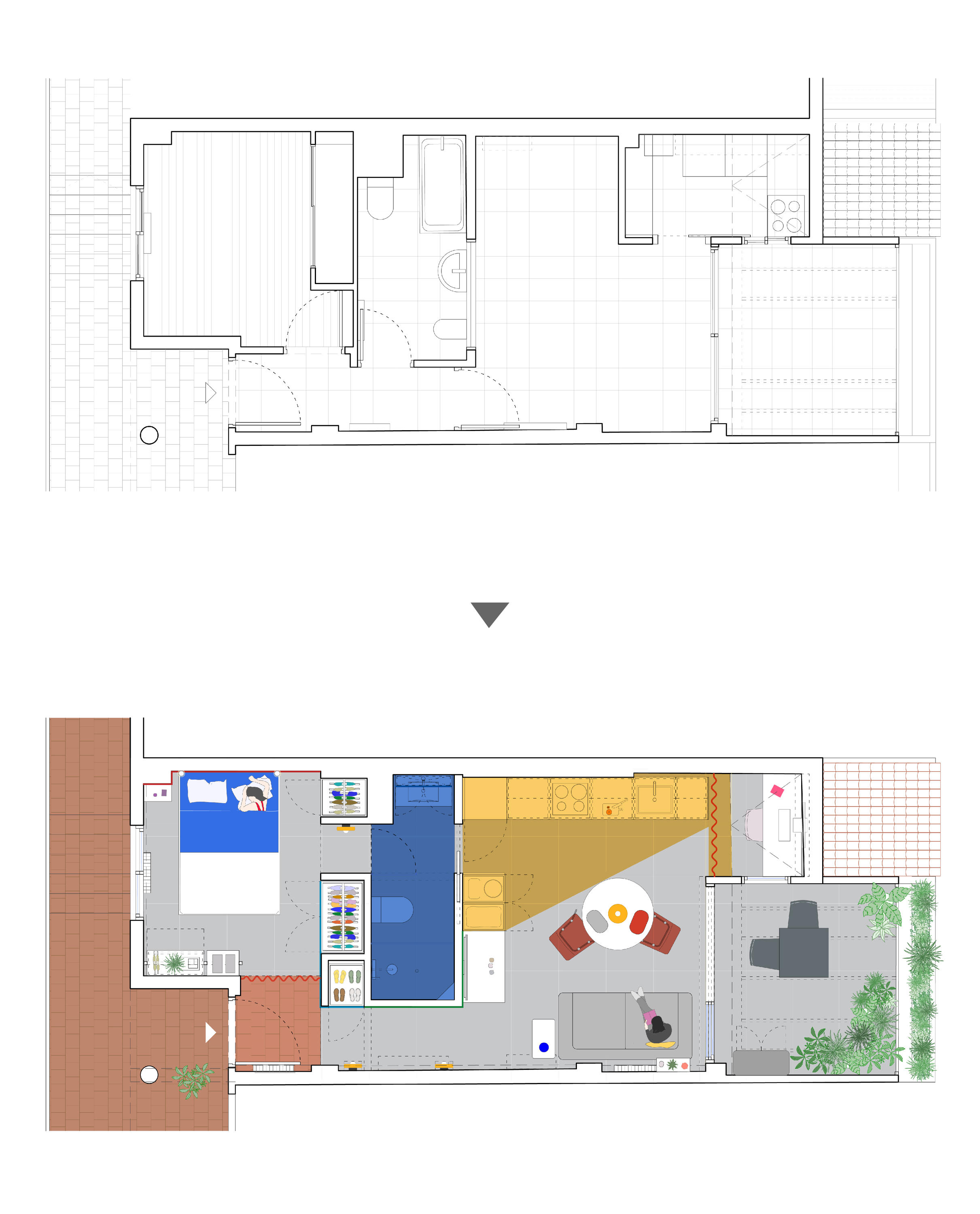 CASA COSTA by gon architects | Living space