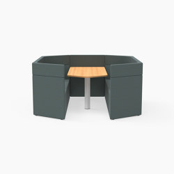Prisma, 6 Person mid-back workbooth | Architonic
