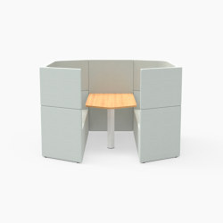 Prisma, 6 Person high-back workbooth | Architonic
