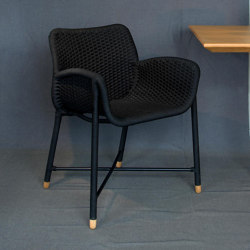 Rain Dining Chair - rope/aluminium | Architonic