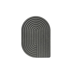 |accessoires| |lines| Kitchen Tray Small Silk-Grey | Architonic