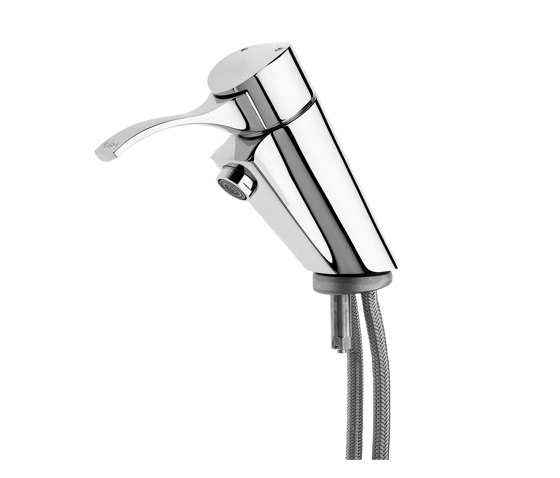 AQUAMIX Self-closing lever mixer | Architonic