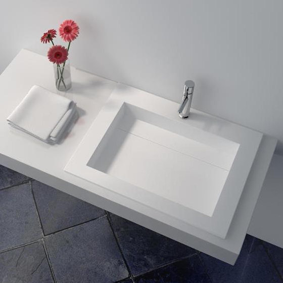 SOLID SURFACE | Peony Solid Surface Vanity Top | Architonic