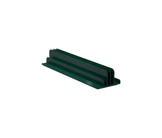 Mocon Desk Stand S, black green, 55 x 8.9 cm | Architonic