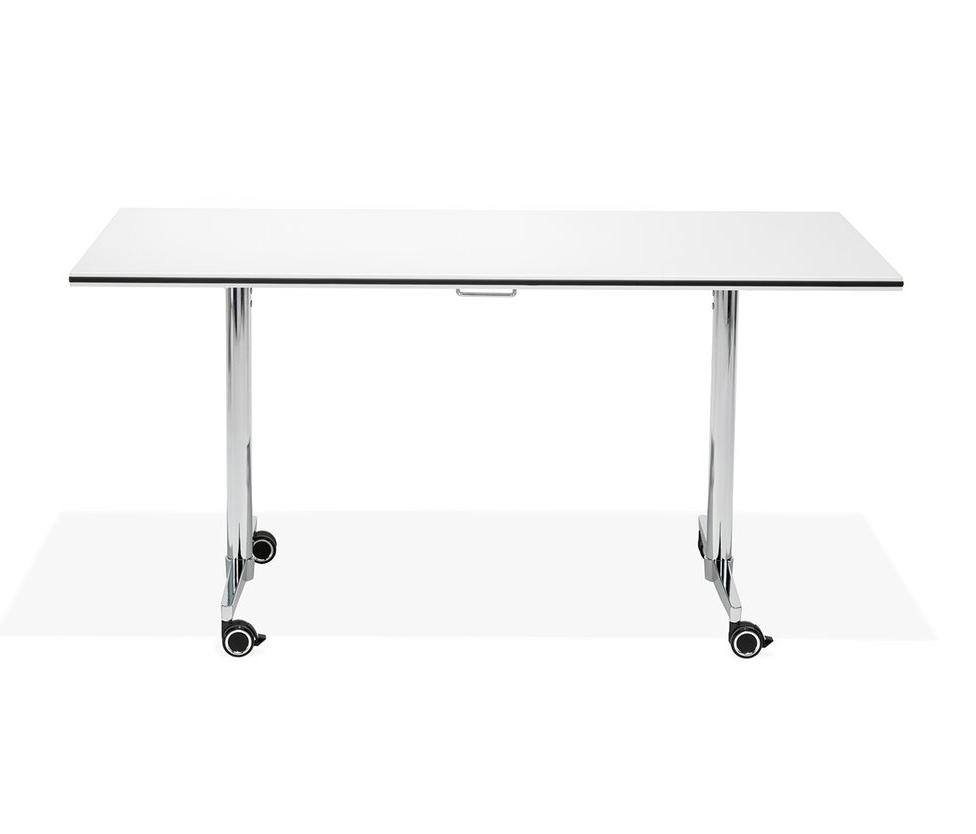 san_siro rectangular folding table, horizontally stackable, with metal frame | Architonic