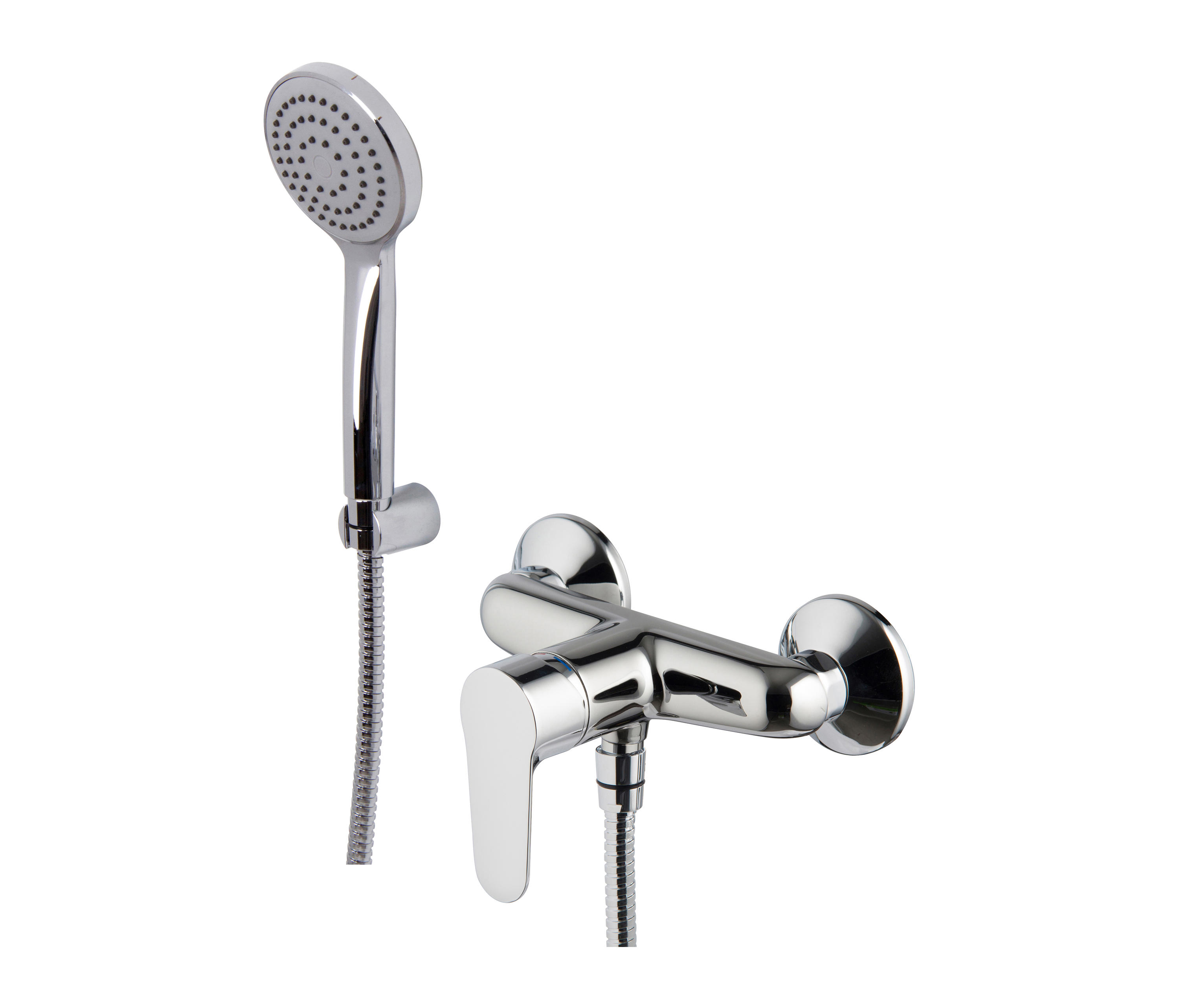 Serie 22 F3835 | Exposed shower mixer with shower set | Architonic