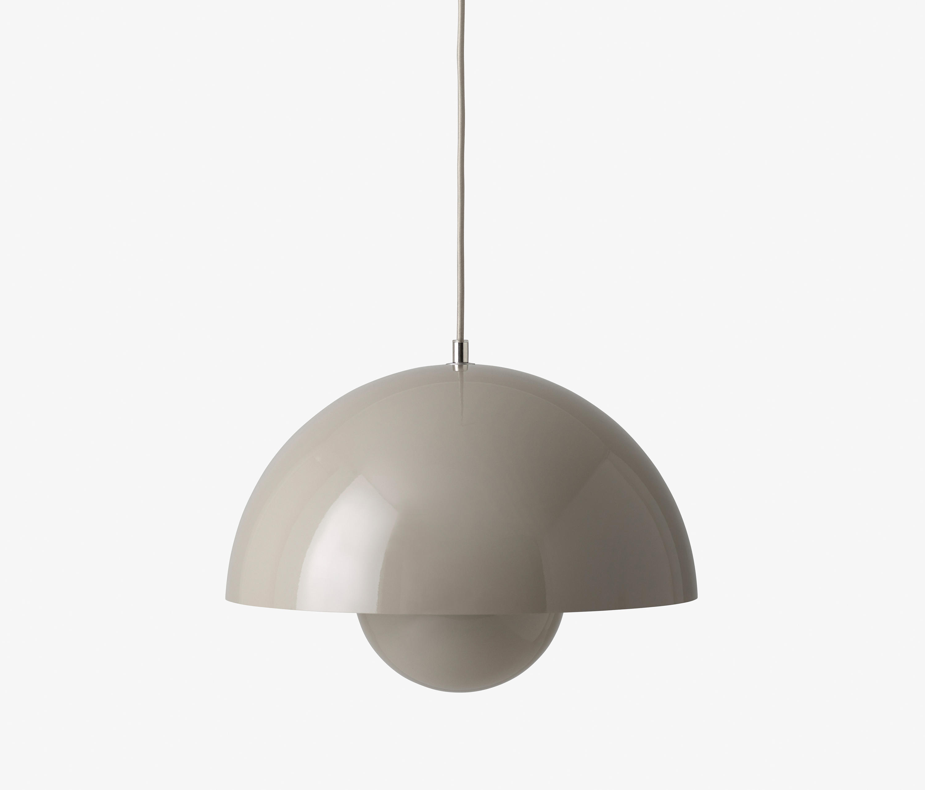 Flowerpot VP7 Grey Beige | Architonic