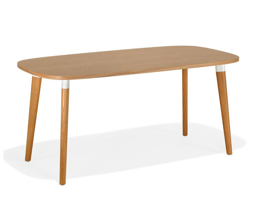san_siro stadium-shaped table with wooden frame | Architonic