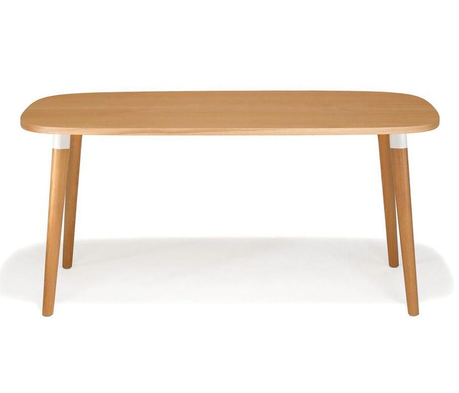 san_siro stadium-shaped table with wooden frame | Architonic