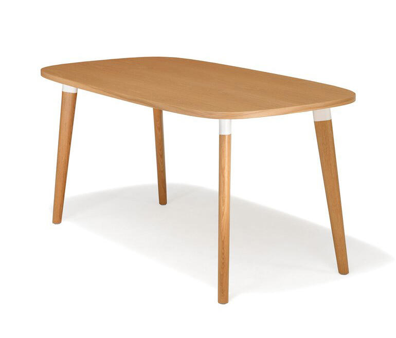 san_siro stadium-shaped table with wooden frame | Architonic