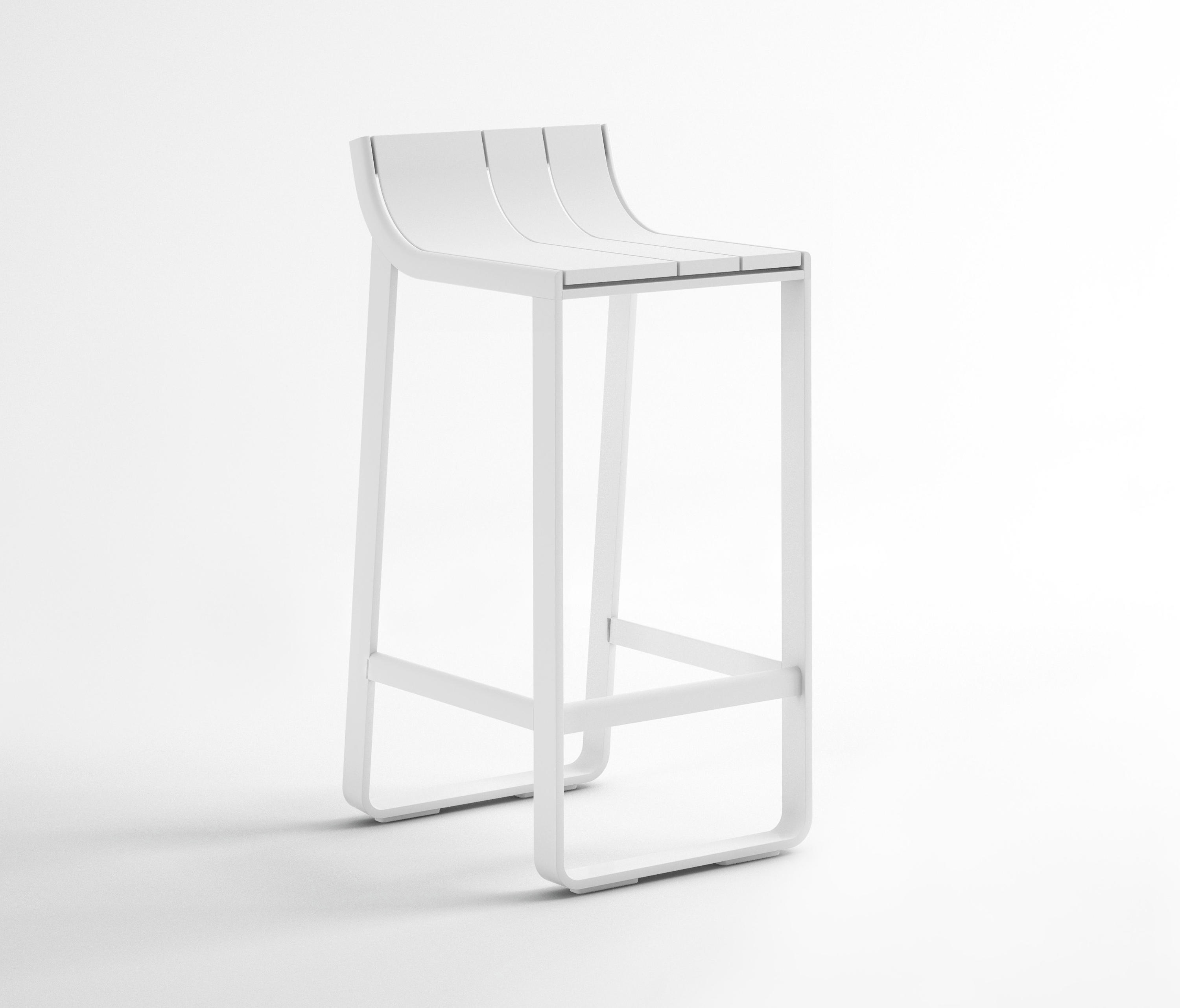 Flat Counter Stool with Backrest | Architonic