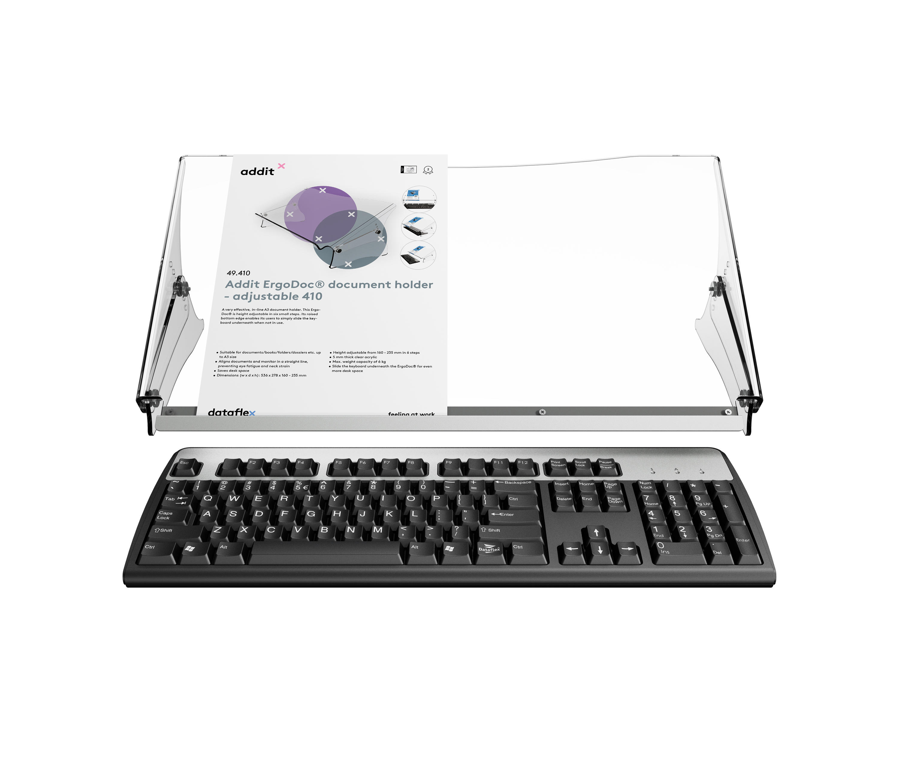 Addit ErgoDoc® document holder - adjustable 440 | Architonic