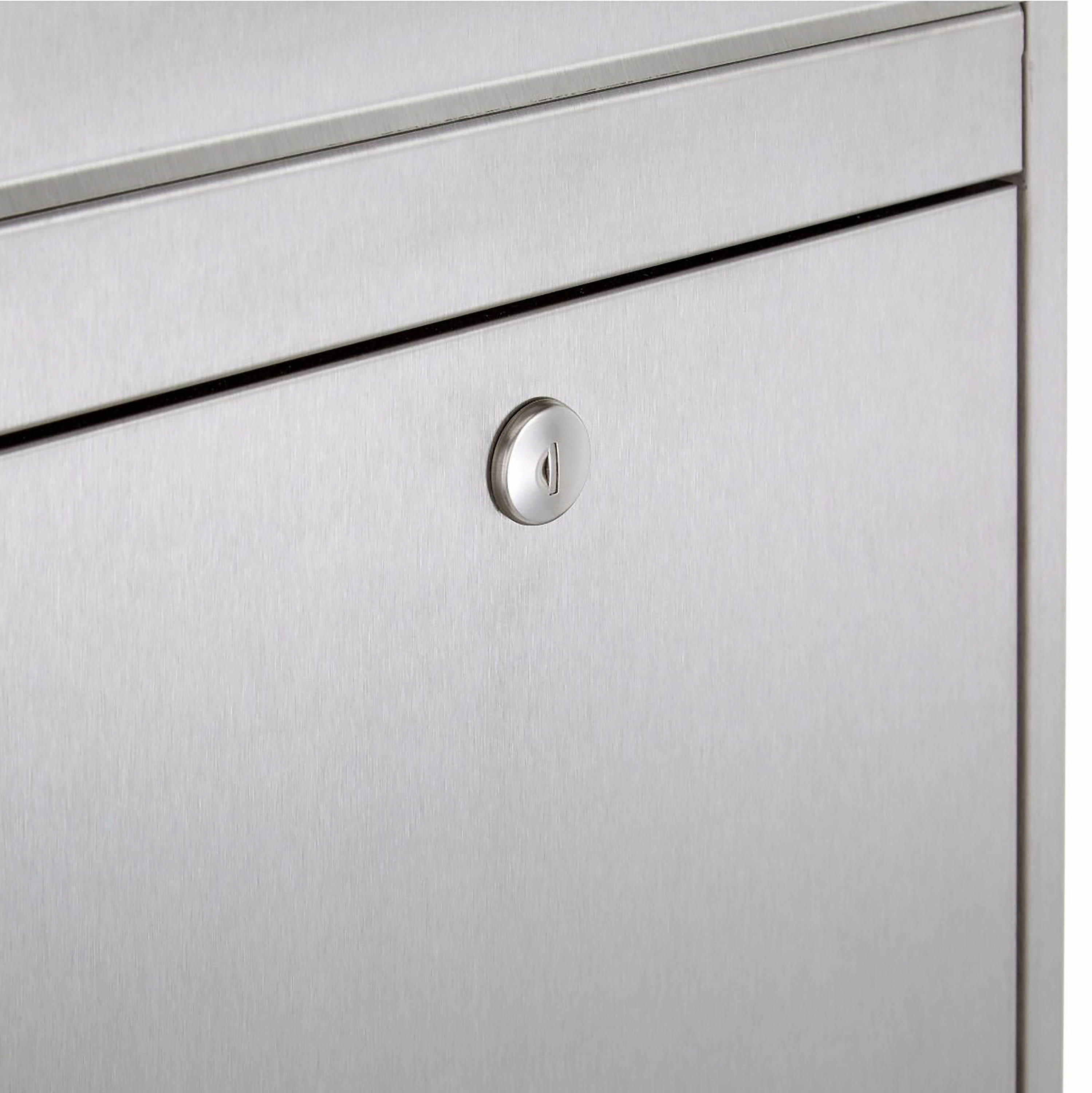 Basic | Edelstahl Paketbriefkasten freistehend BASIC 862-ST mit ...