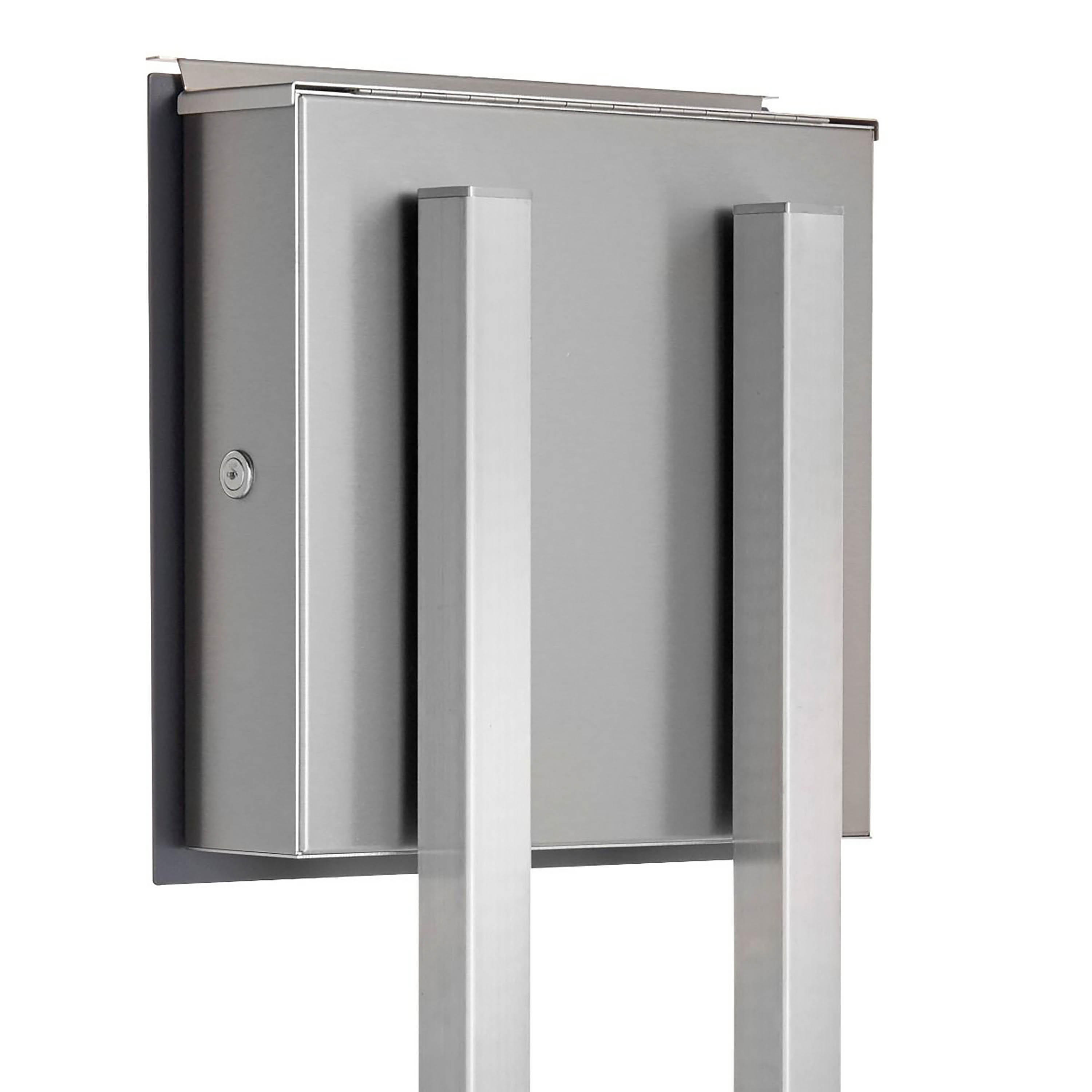 Kästner | Edelstahl Design Standbriefkasten KÄSTNER - Design Linie ...