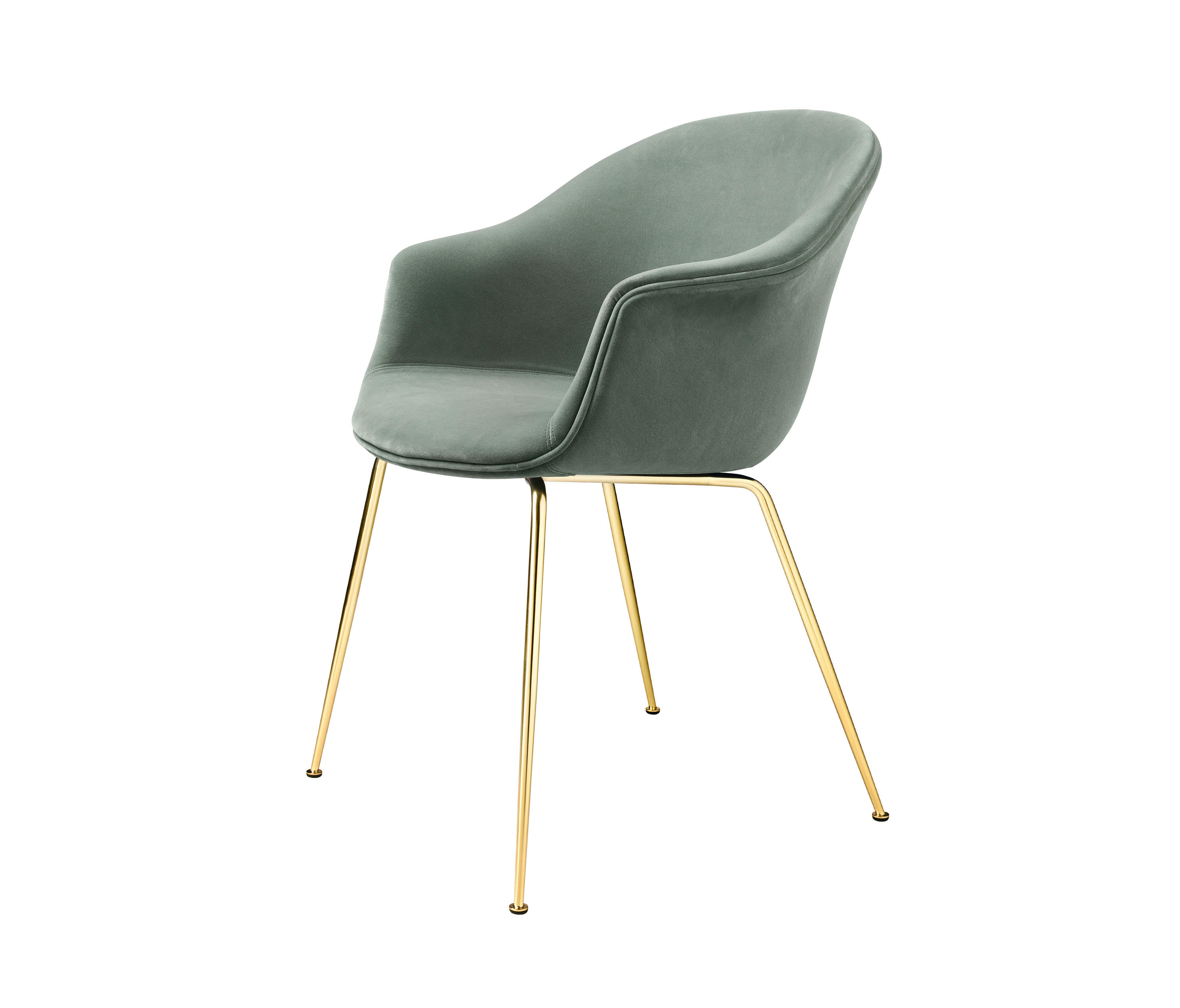 Bat Dining Chair - Fully Upholstered, Conic base | Architonic
