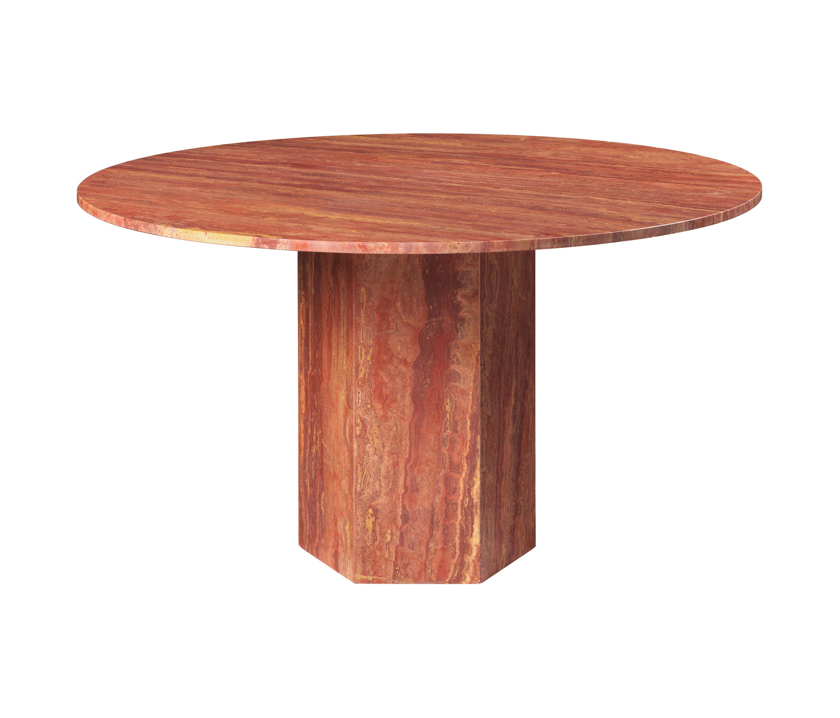 Epic Dining Table - Burnt Red | Architonic