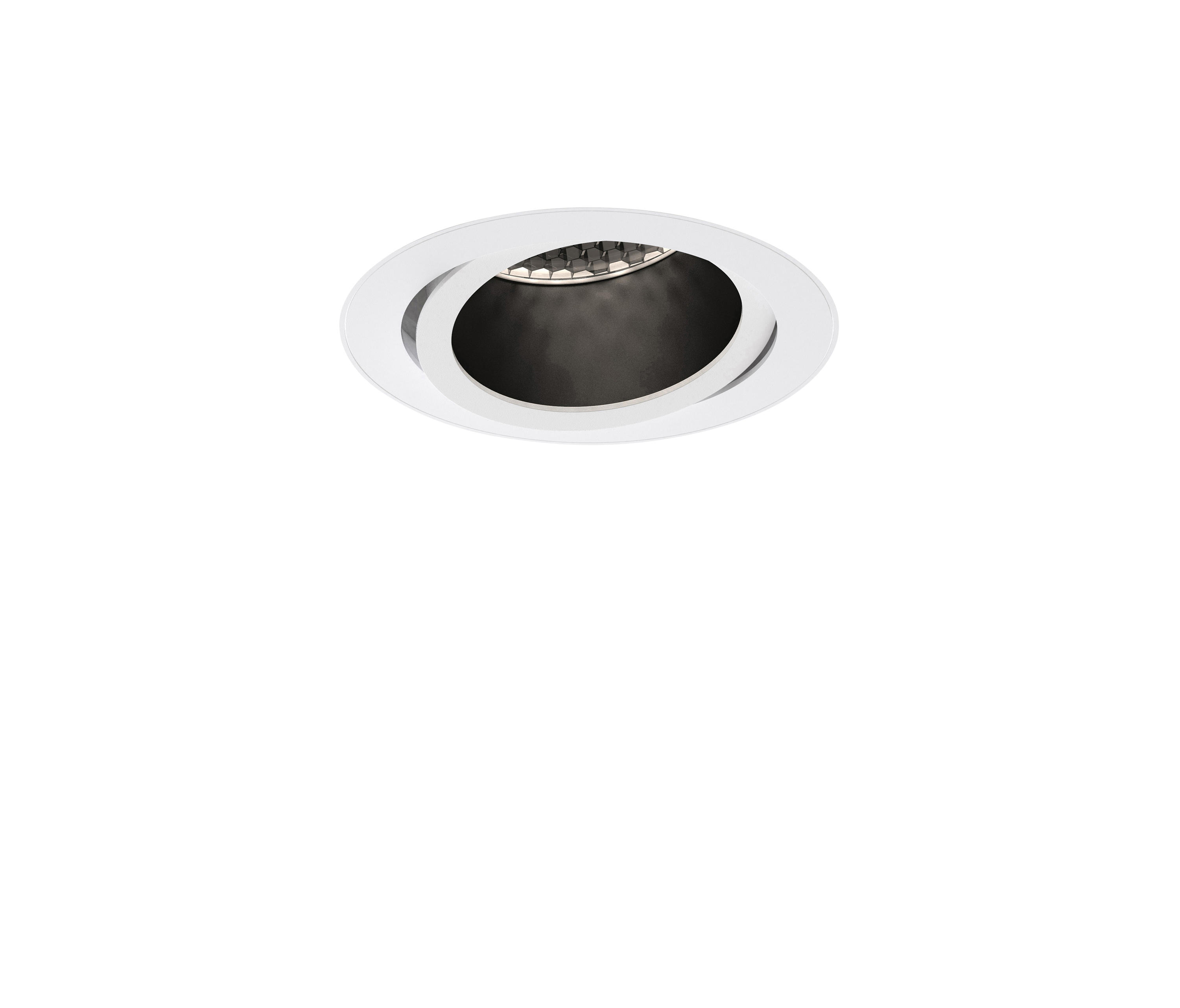 Pinhole Slimline Round Flush Adjustable Fire-Rated | Matt White ...