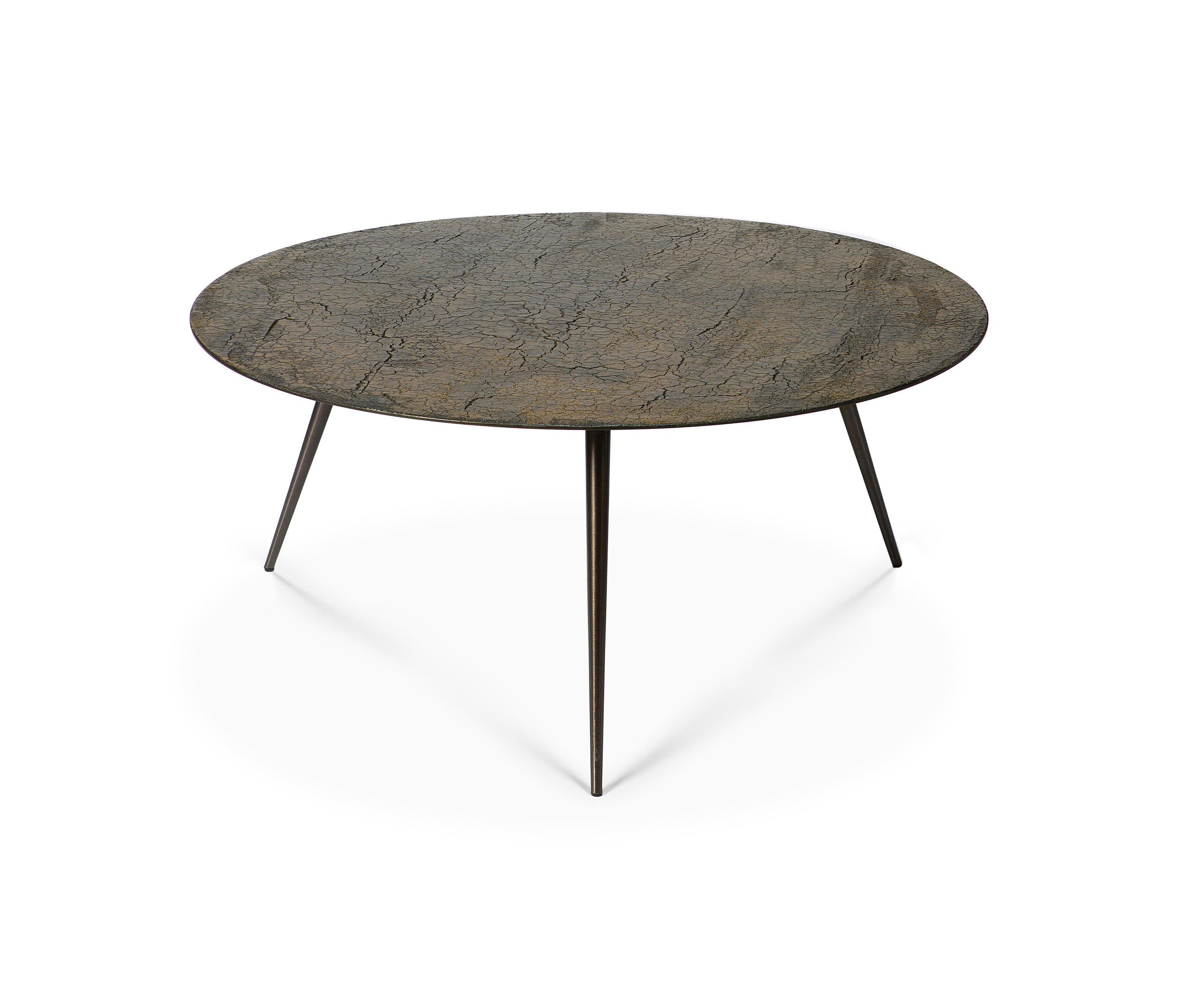 Luna | Coffee table - lava - whisky | Architonic