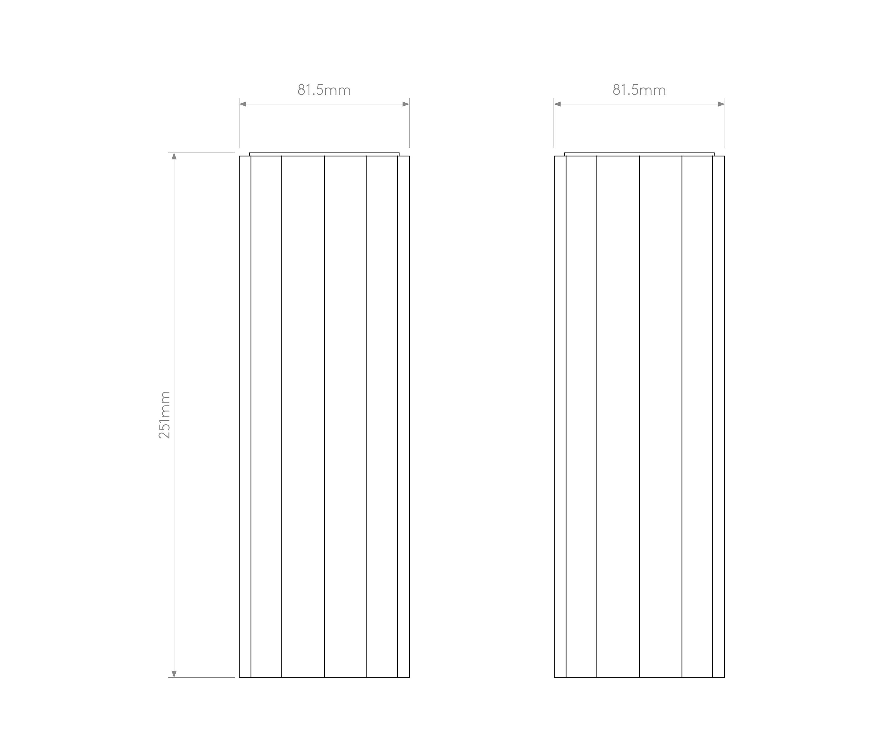 Hashira Surface 250 | Matt Gold | Architonic