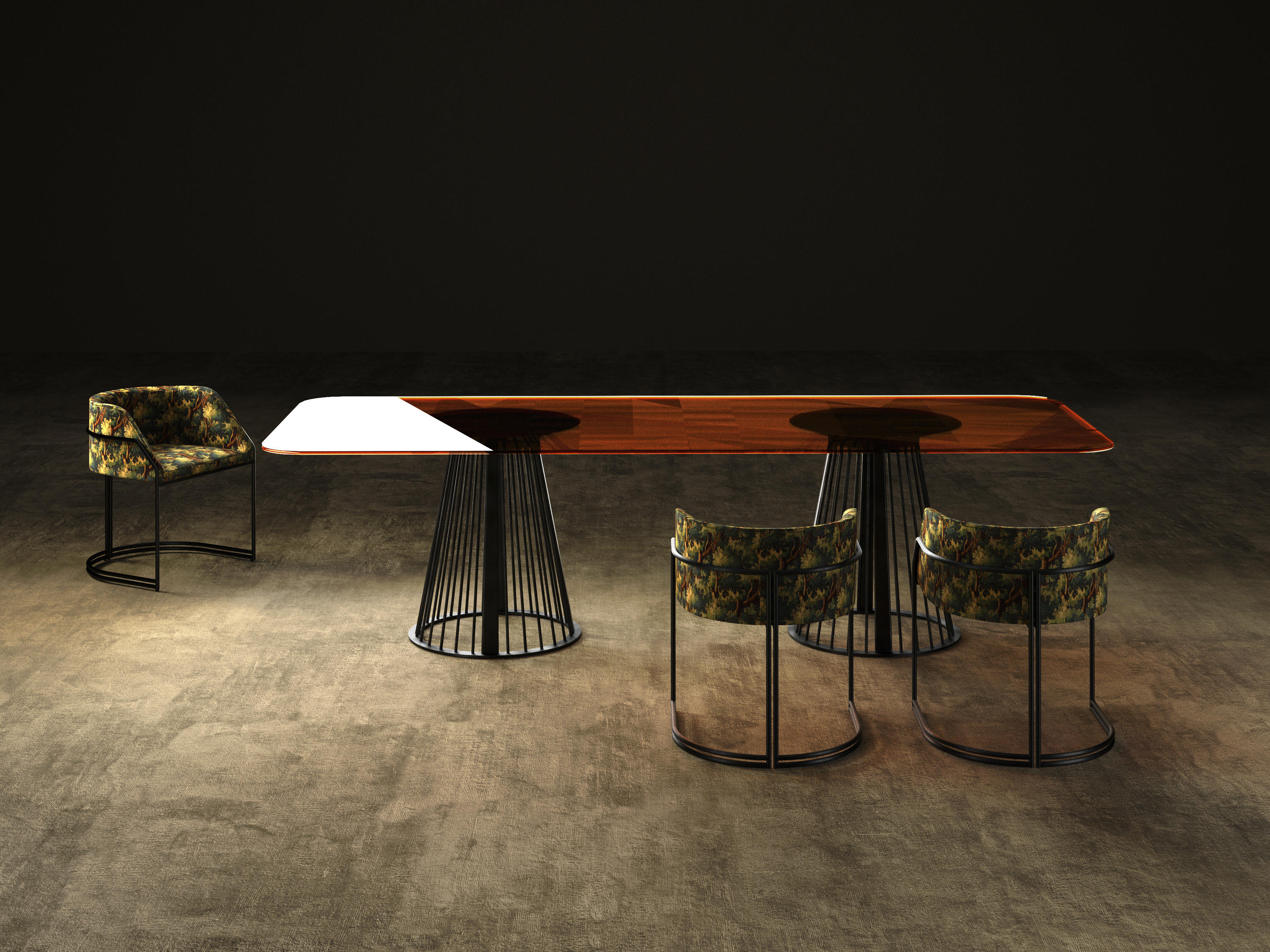 RENDEZ-VOUS LINEAR Dining Table | Architonic