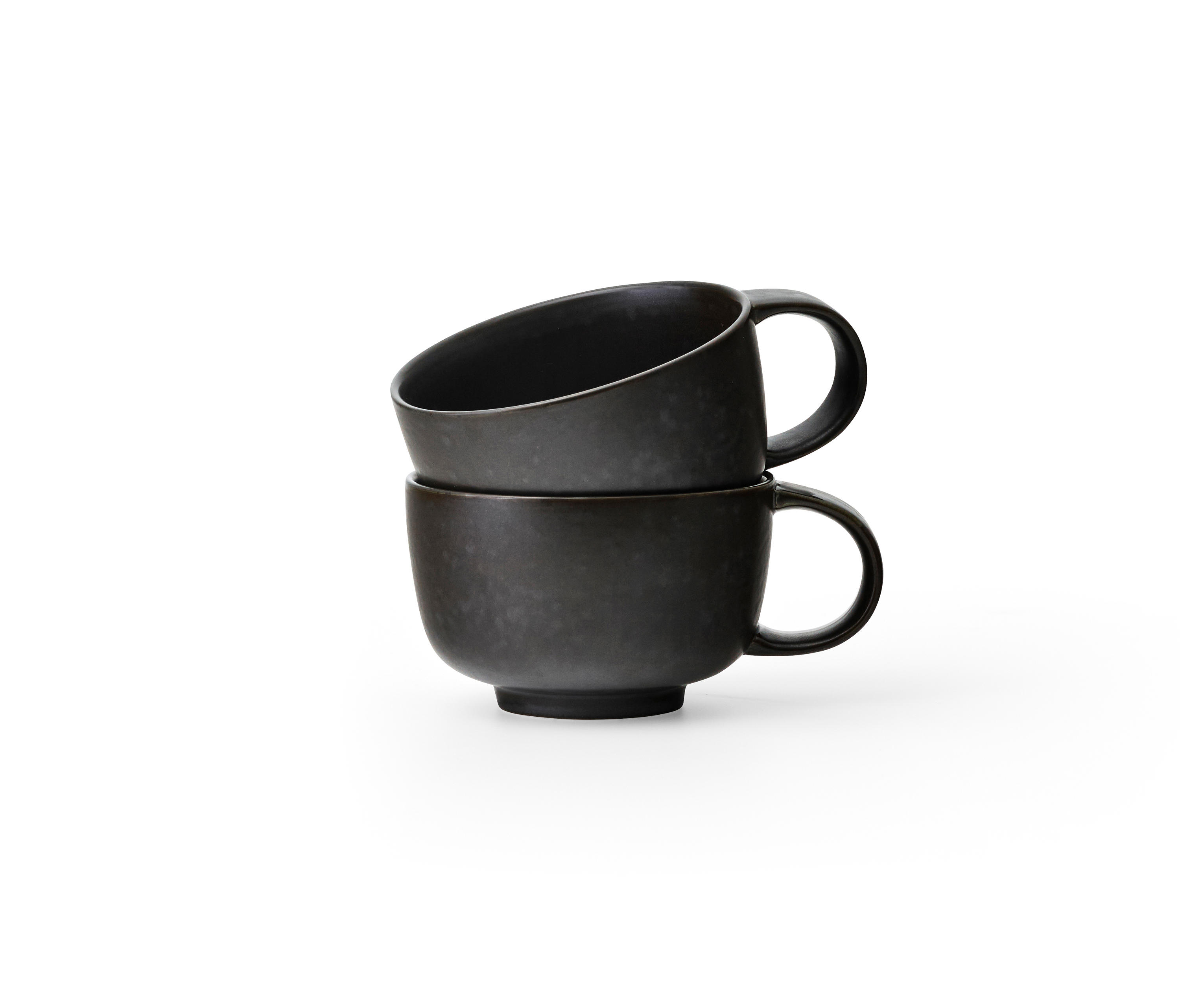 New Norm Dinnerware | Cup w/Handle | Dark Stained | Architonic