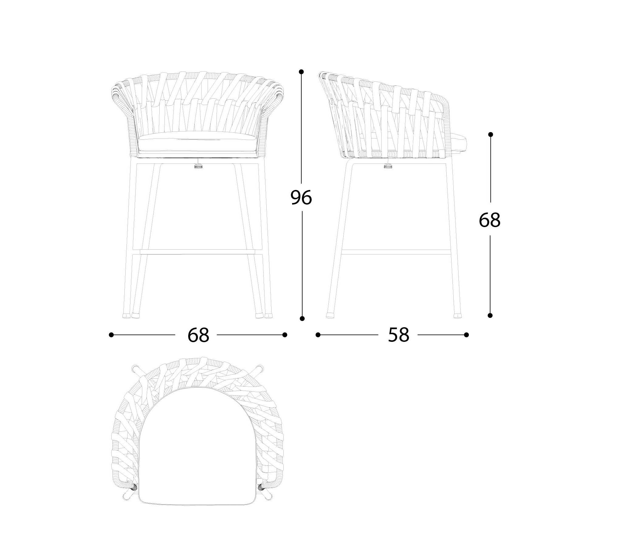 Emma Cross stool & designer furniture | Architonic