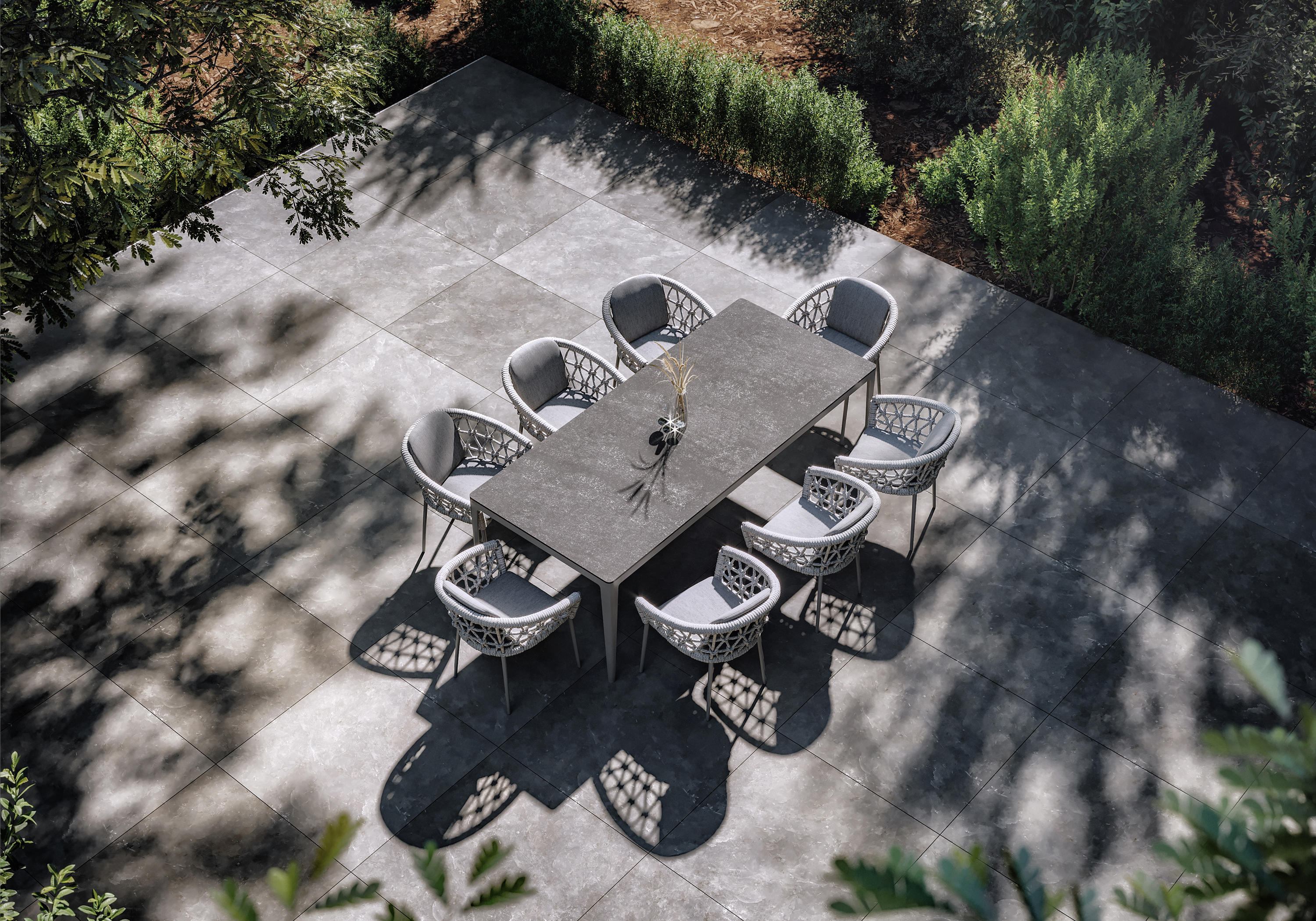Muse Silver Dining Set For 8 | Architonic