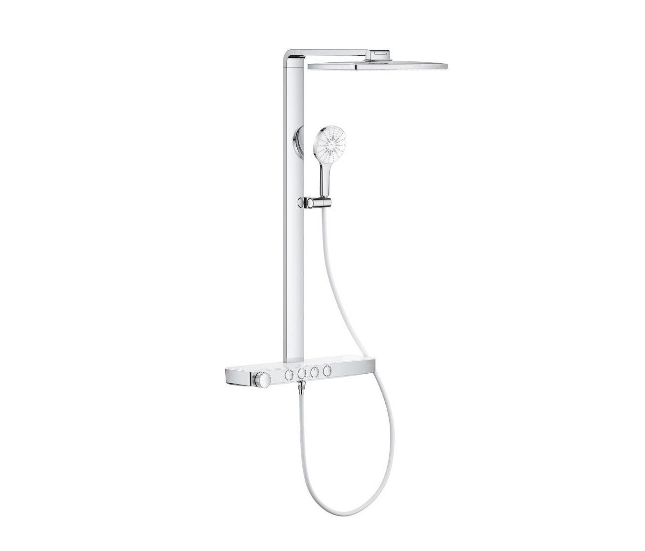 Rainshower Aqua Pure Shower system with thermostat for wall mounting ...