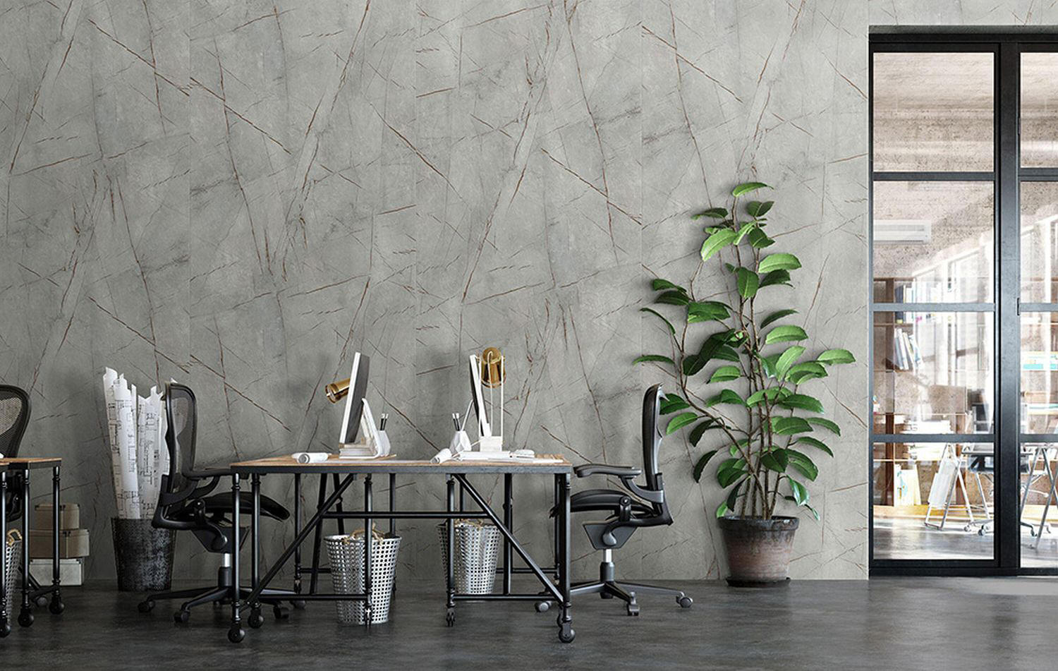 Nature - Panel decorativo para paredes WallFace Nature Collection 25894 ...