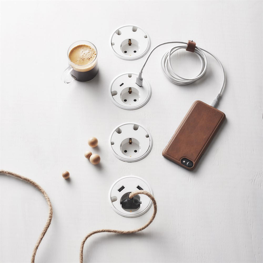 POWERDOT 14 - Schuko sockets from Forming Function | Architonic