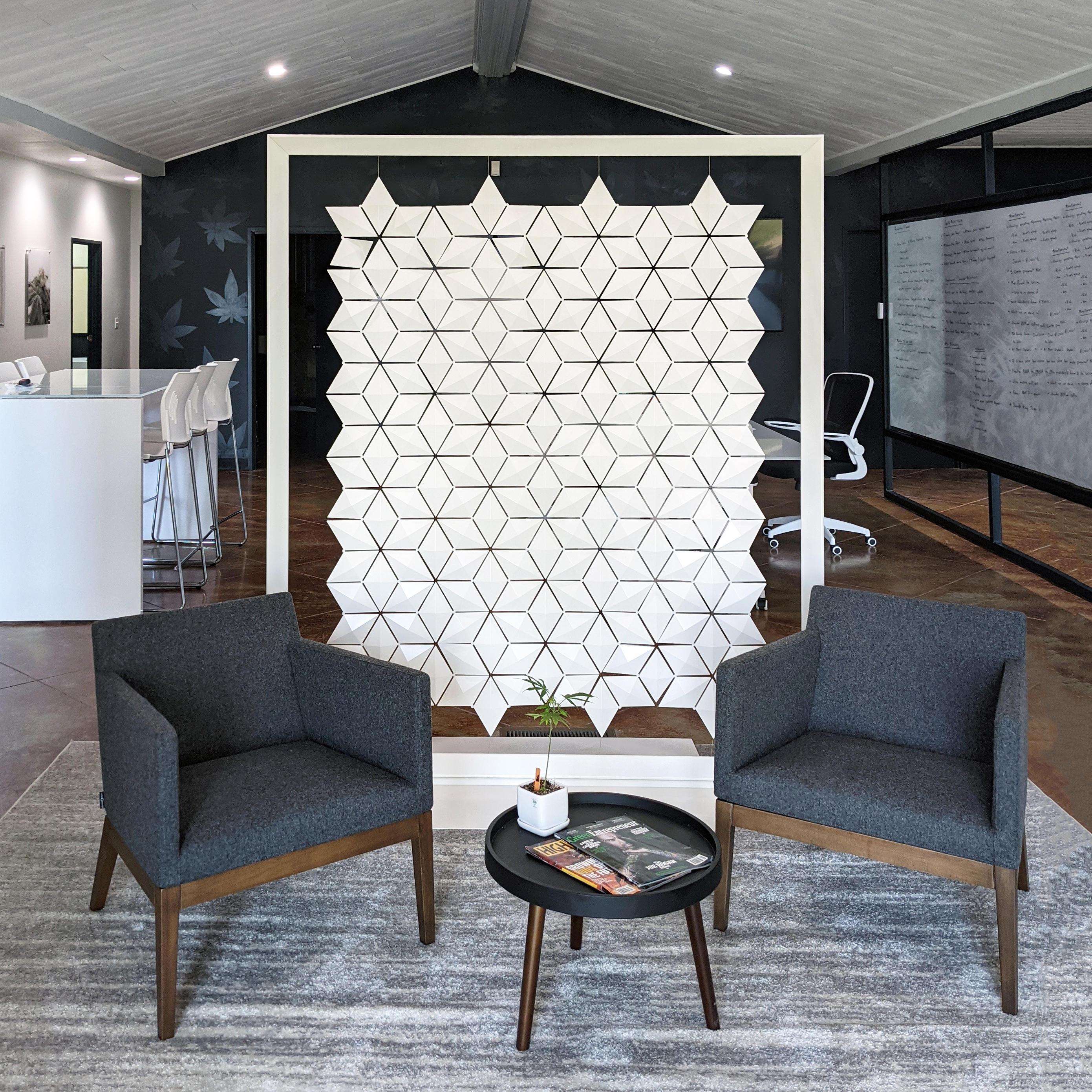 Freestanding room divider Facet 170 x 200cm in White | Architonic