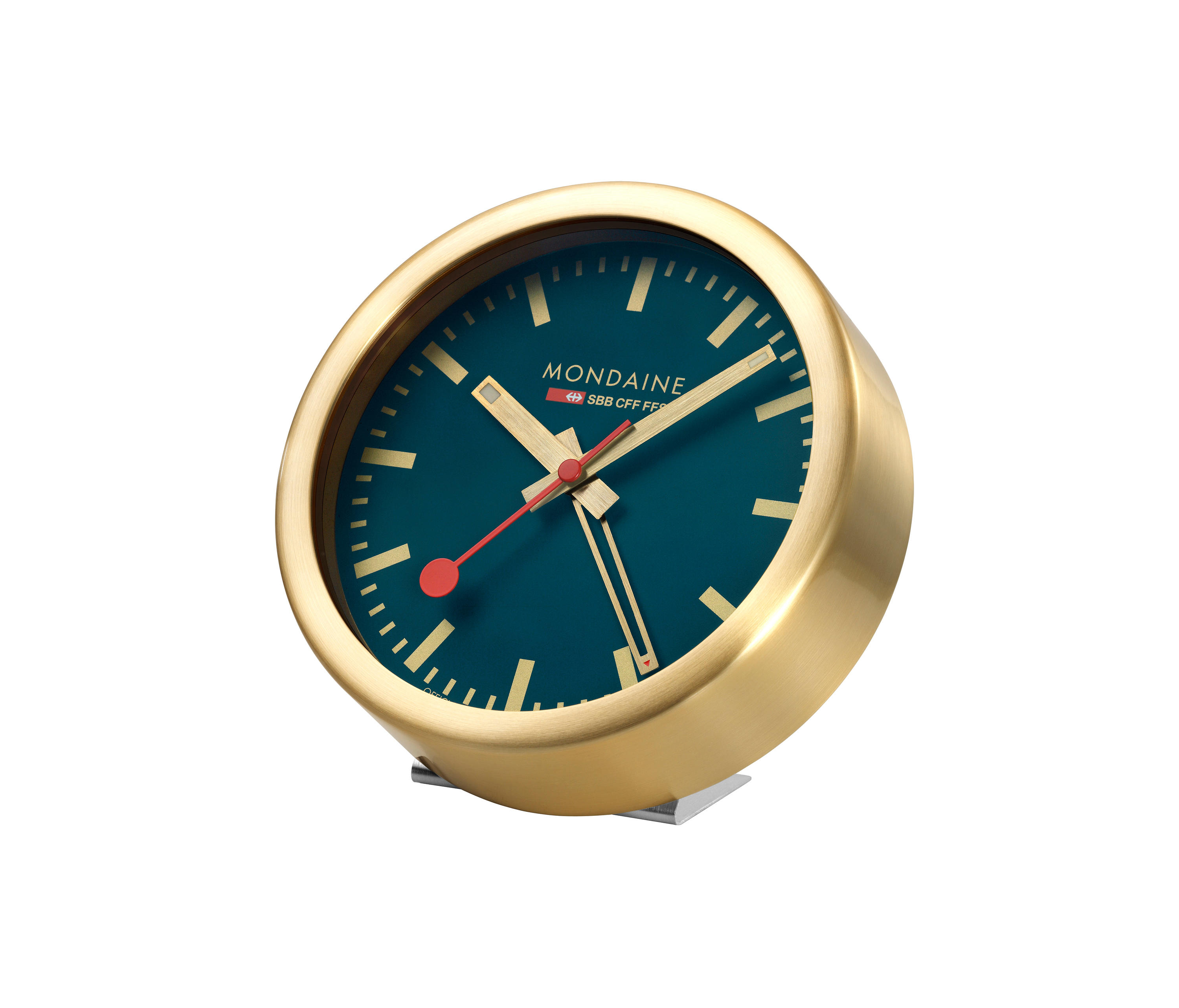 Table clock, 125mm, deep ocean blue table and alarm clock | Architonic