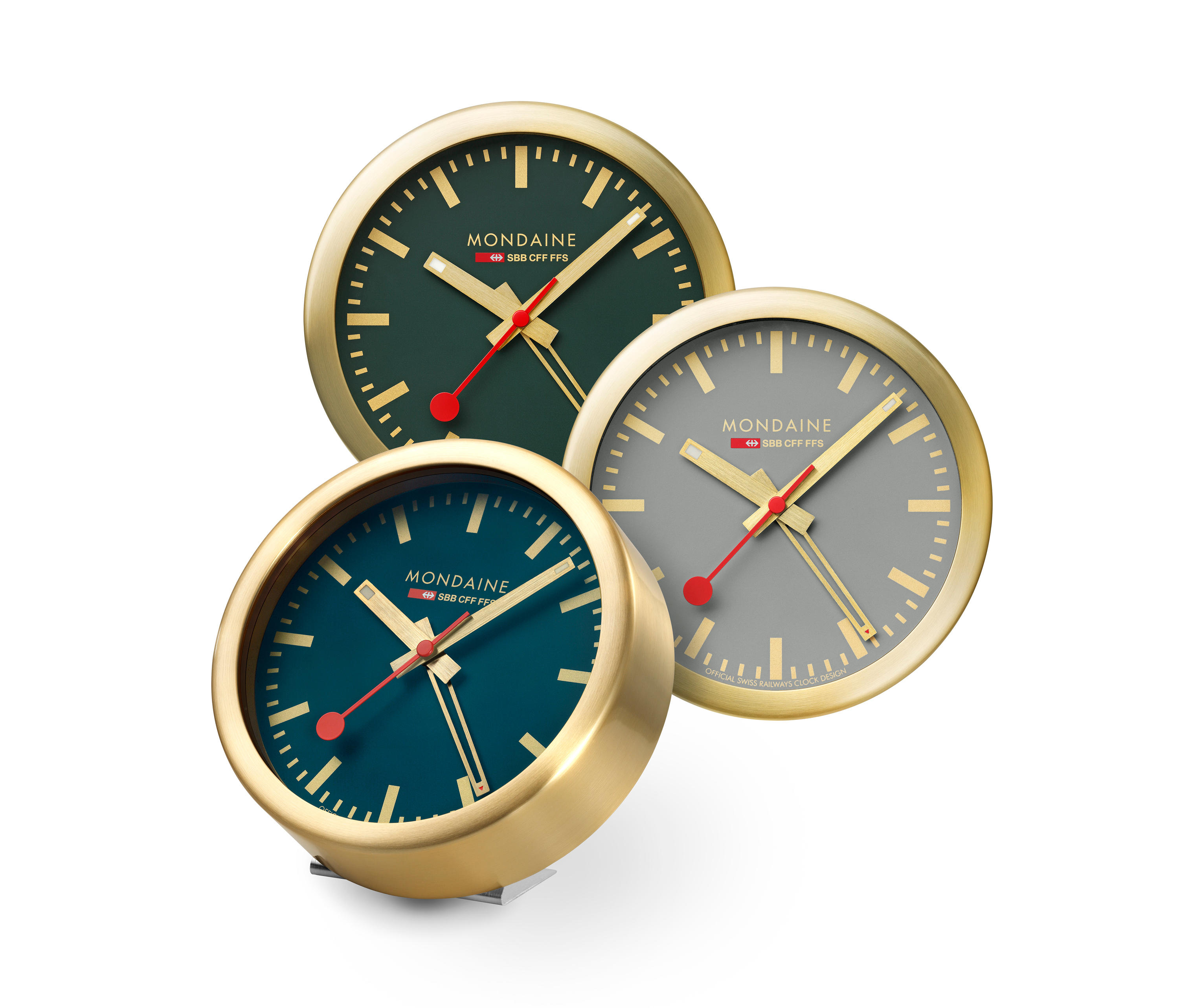 Table clock, 125mm, deep ocean blue table and alarm clock | Architonic