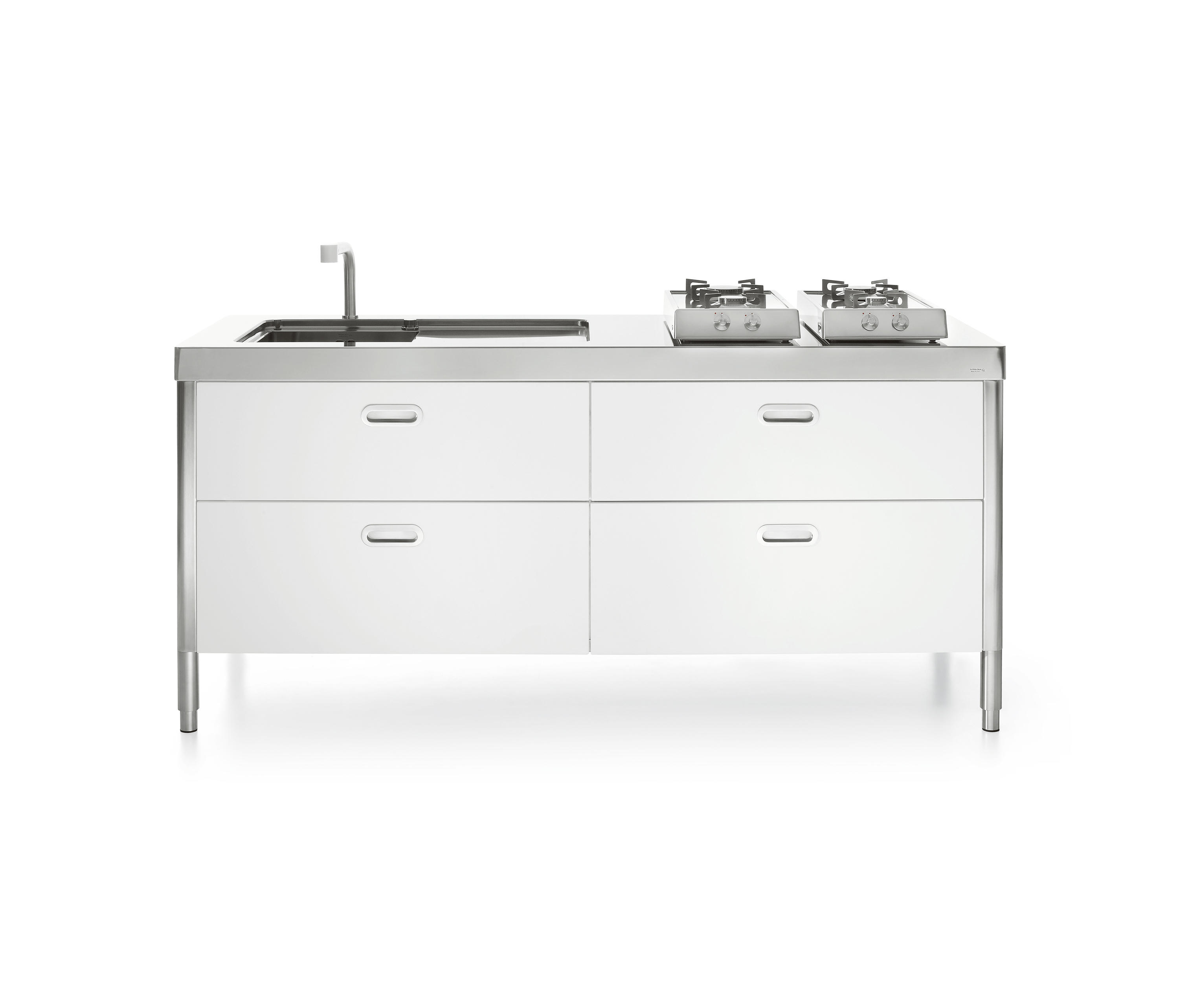 STEEL KITCHENS - Compact kitchens from ALPES-INOX | Architonic