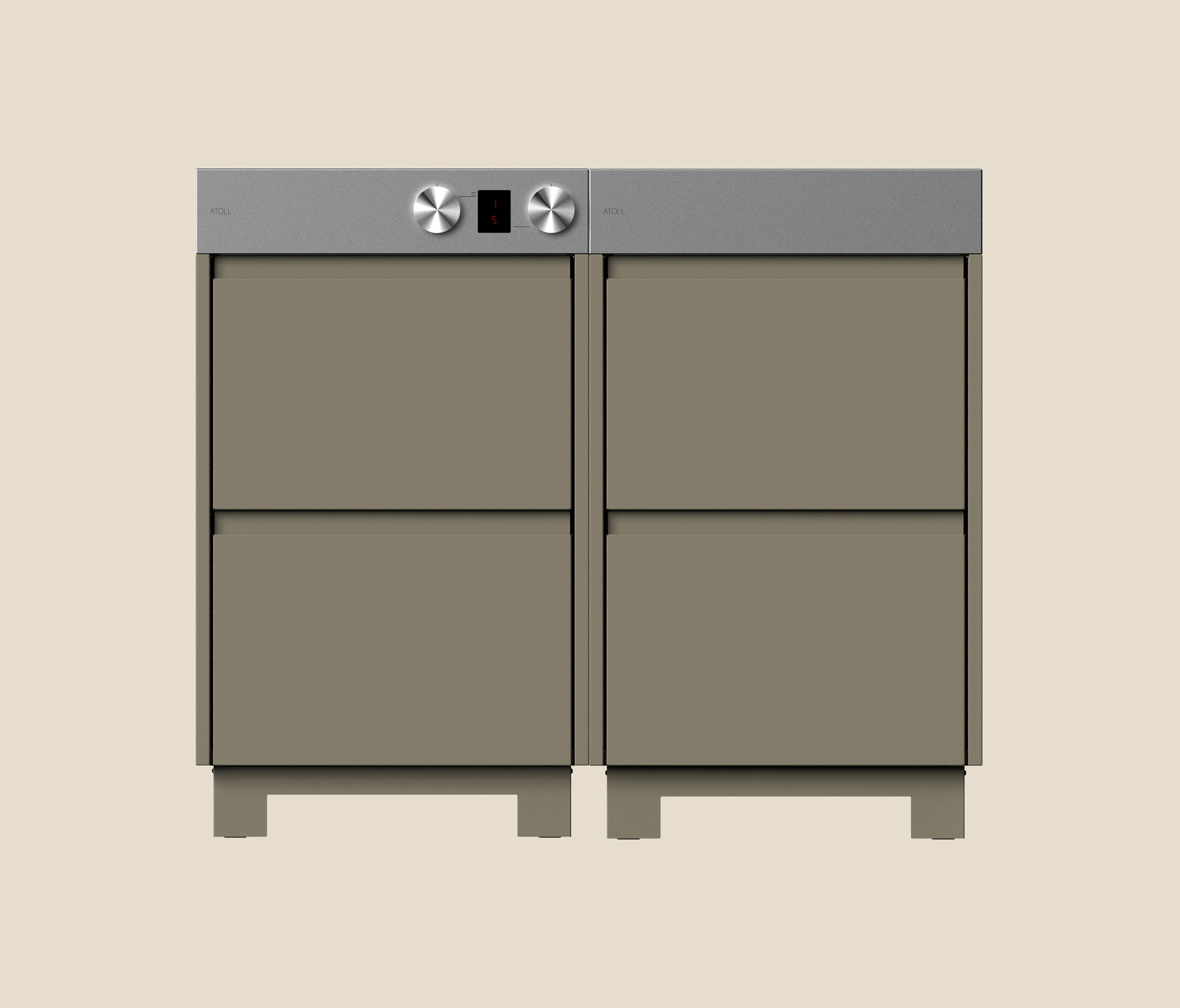 Rimo Chef Outdoor Kitchen Bundle | Olive | Cook + Store | Architonic
