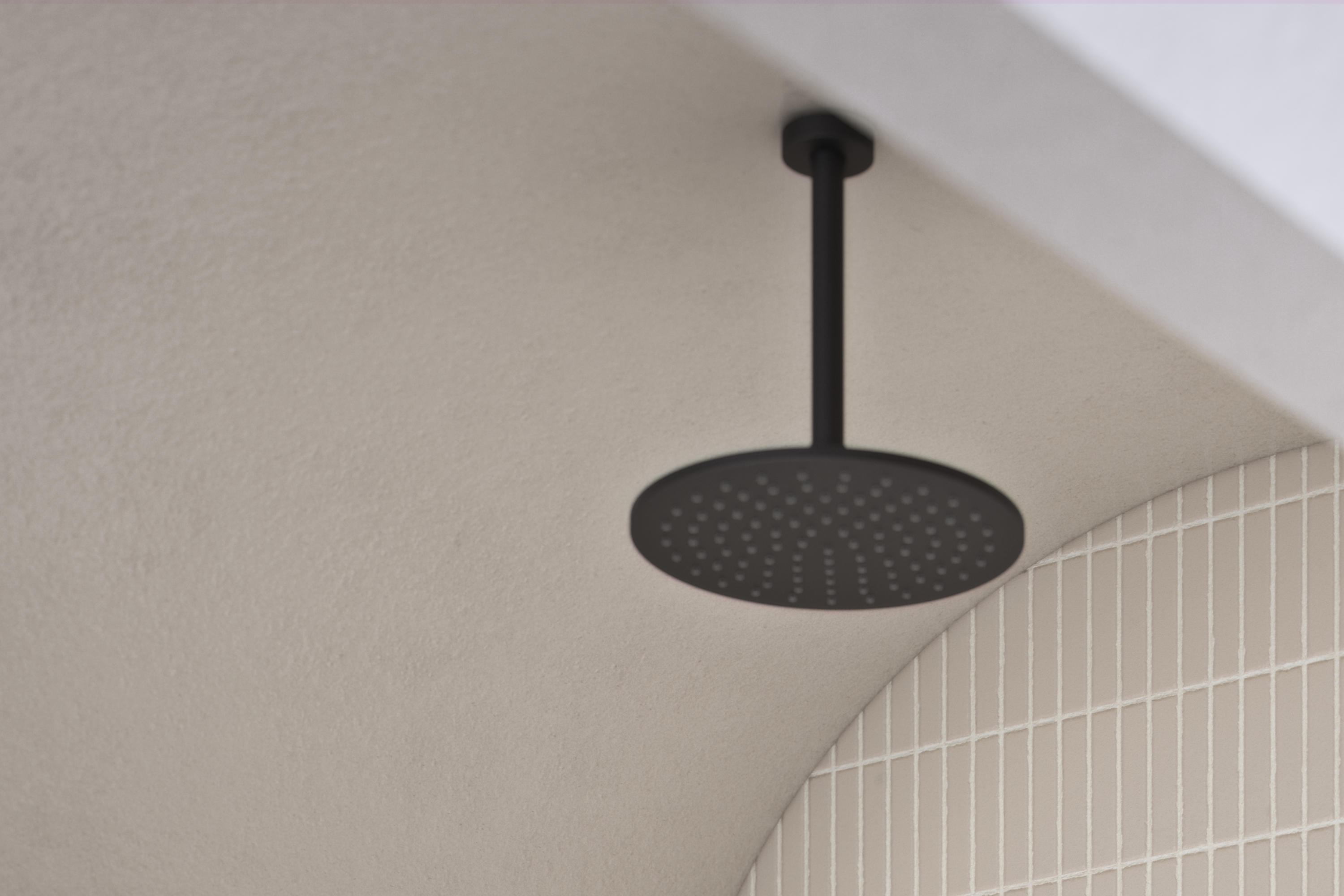 250mm Showerhead on Ceiling Arm | Architonic