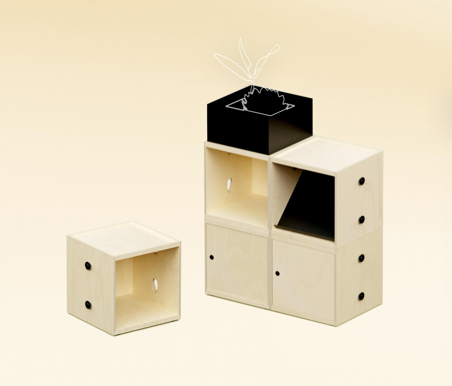 STUDIO BOX - Poufs from UnternehmenForm | Architonic