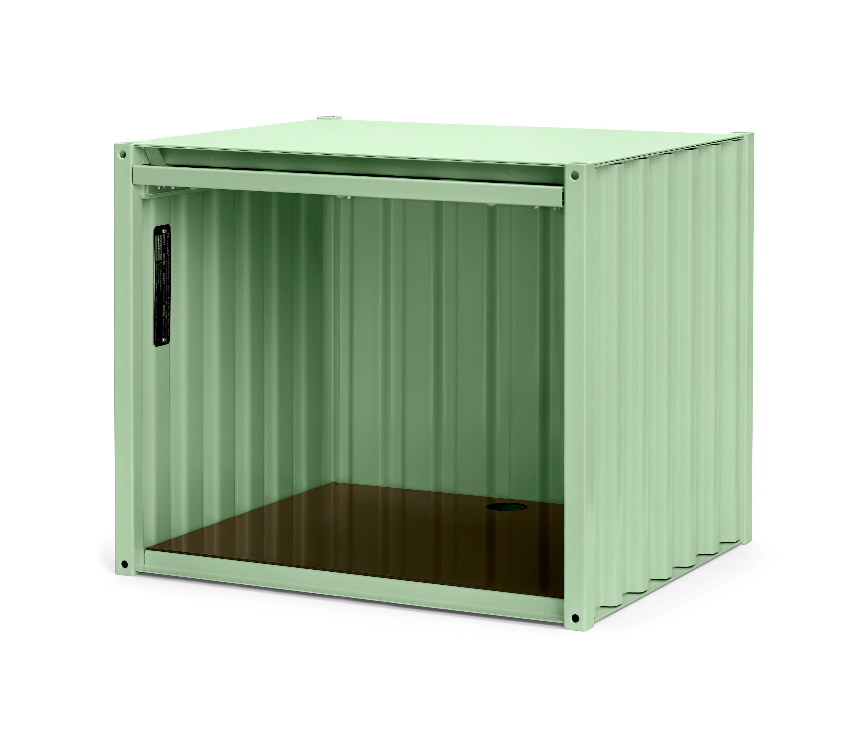 DS | Container small - pastel green RAL 6019 | Architonic
