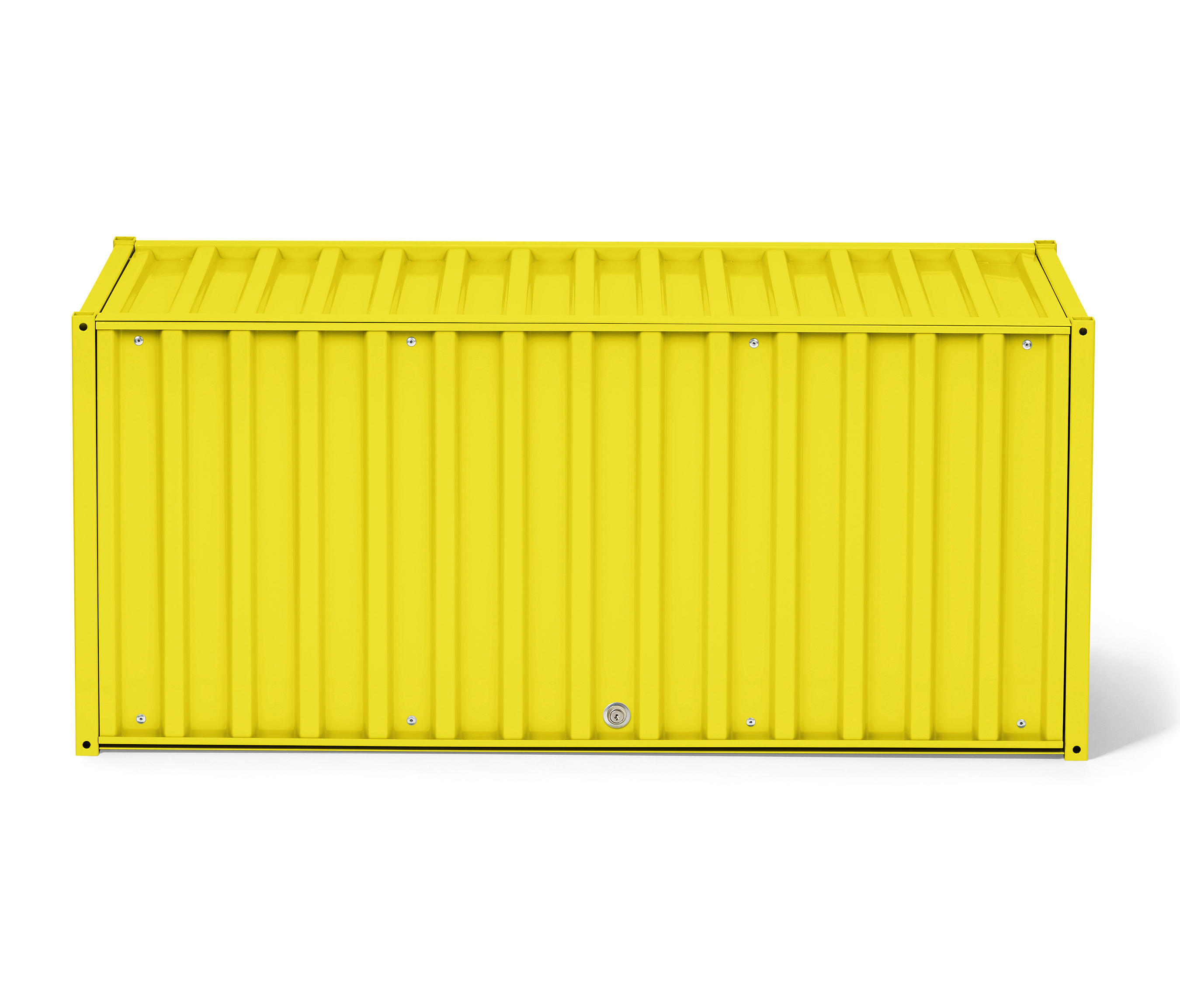 DS | Container - with lock, sulfur yellow RAL 1016 | Architonic