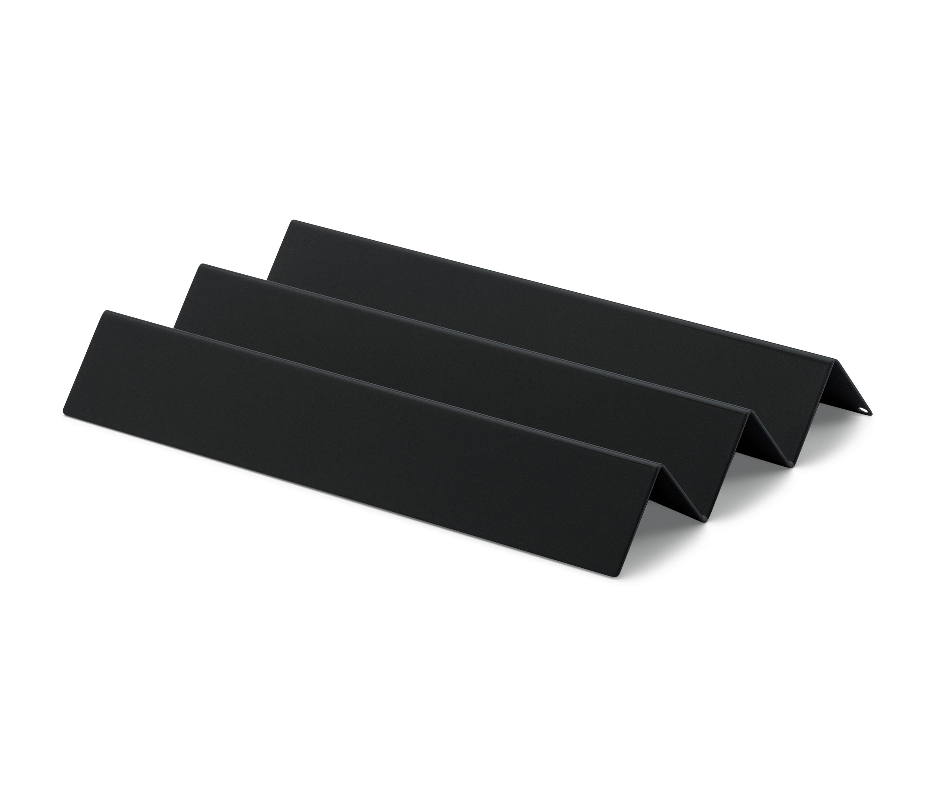 Stapler | Knicker, Filing Tray, black grey RAL 7021 | Architonic