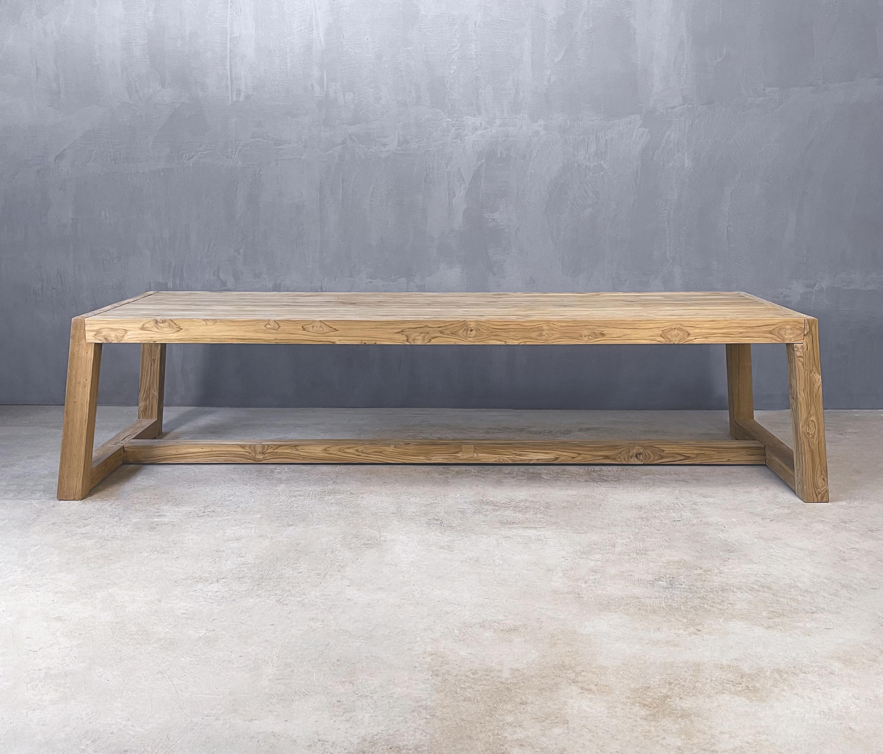 Slow Reclaimed | Fuga 300 Dining Table Reclaimed Teak | Architonic