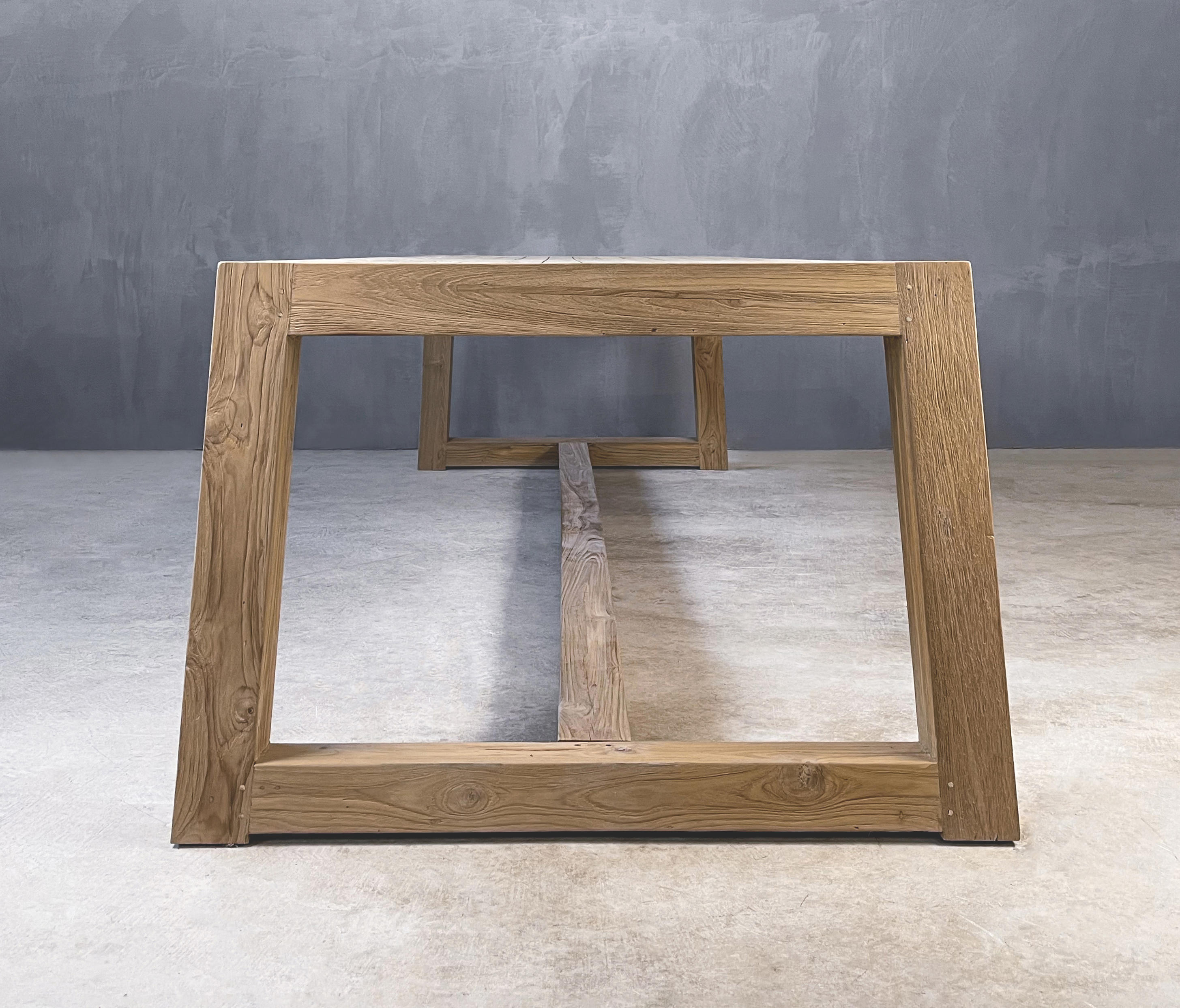 Slow Reclaimed | Fuga 300 Dining Table Reclaimed Teak | Architonic