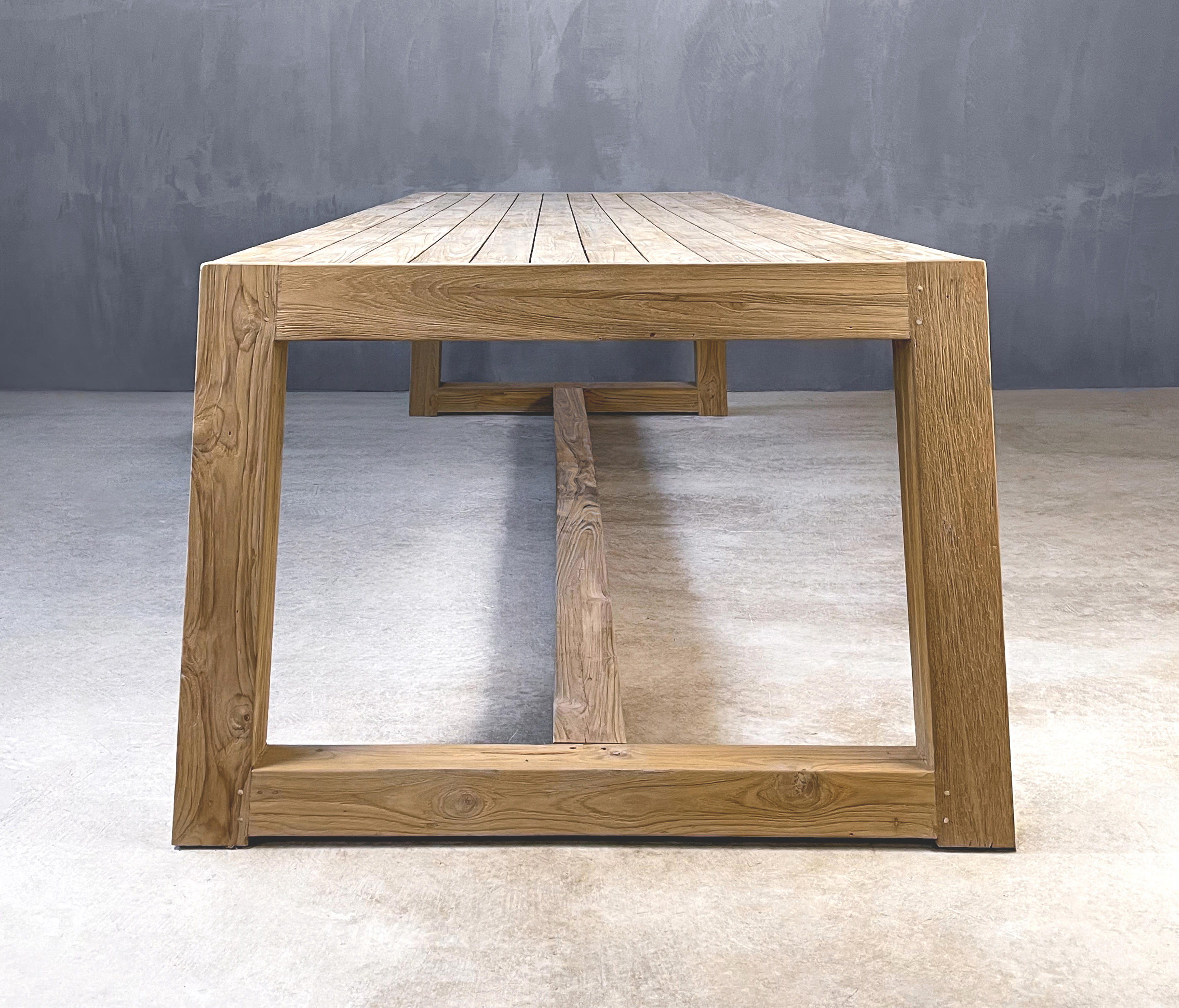 Slow Reclaimed | Fuga 300 Dining Table Reclaimed Teak | Architonic
