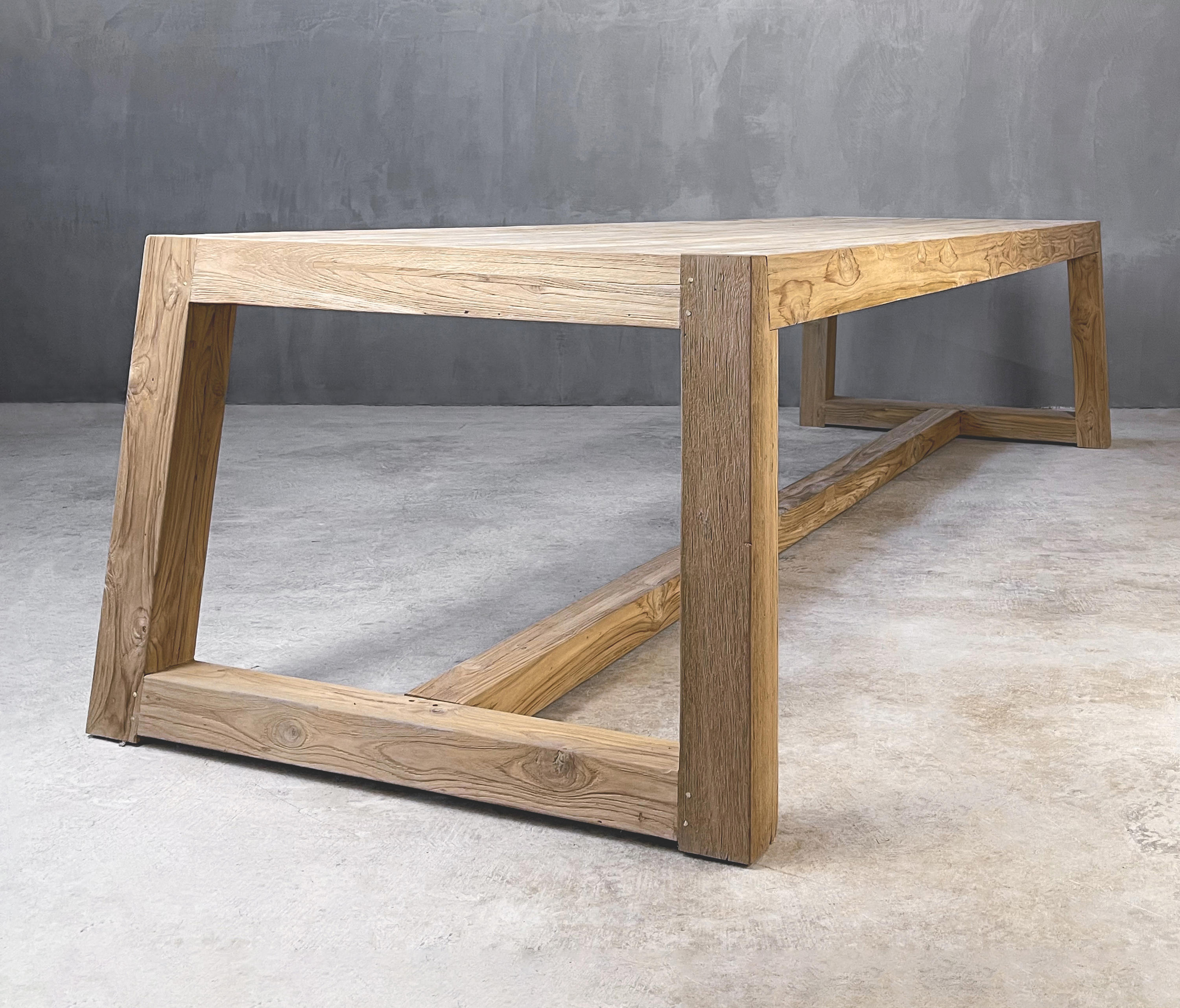 Slow Reclaimed | Fuga 300 Dining Table Reclaimed Teak | Architonic