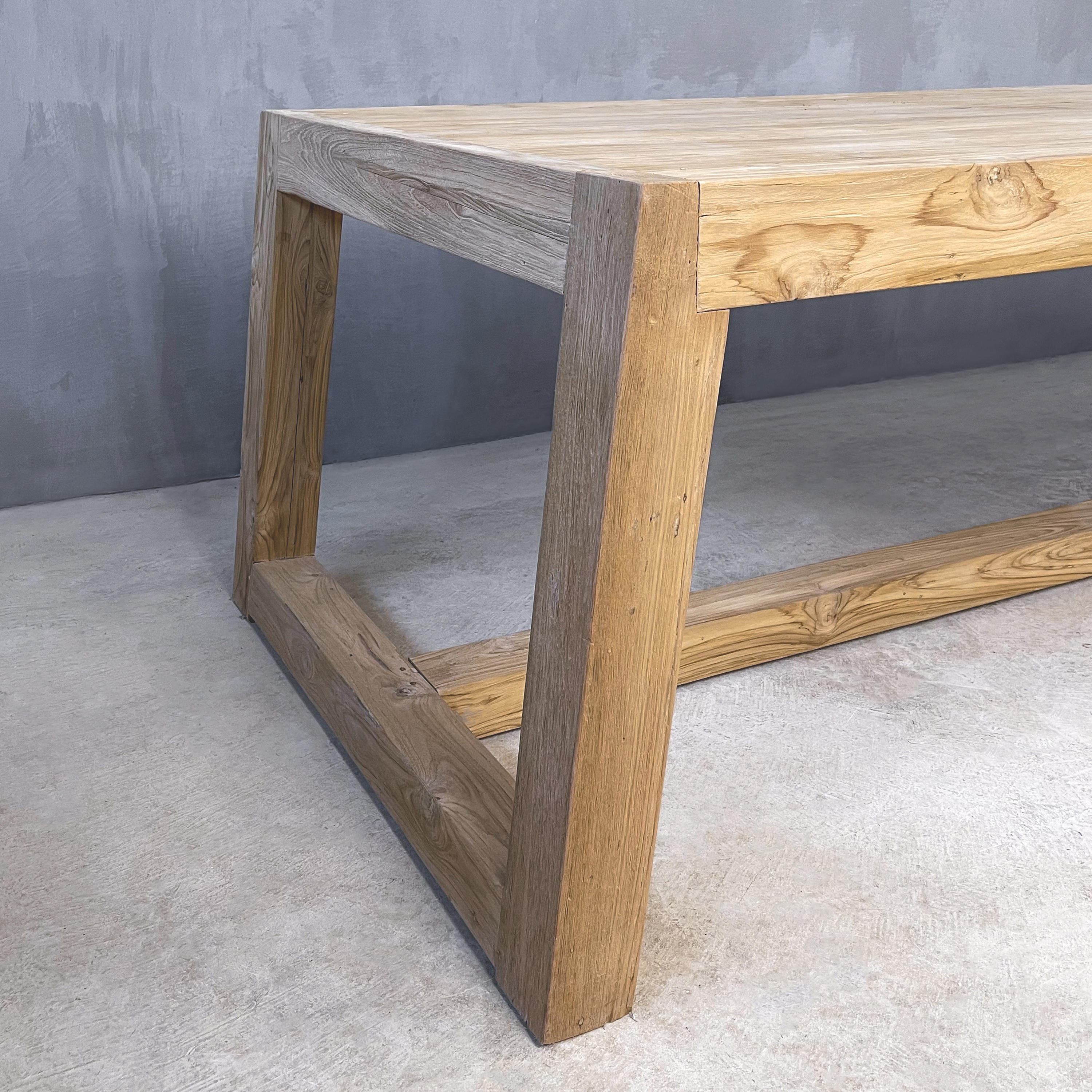 Slow Reclaimed | Fuga 300 Dining Table Reclaimed Teak | Architonic