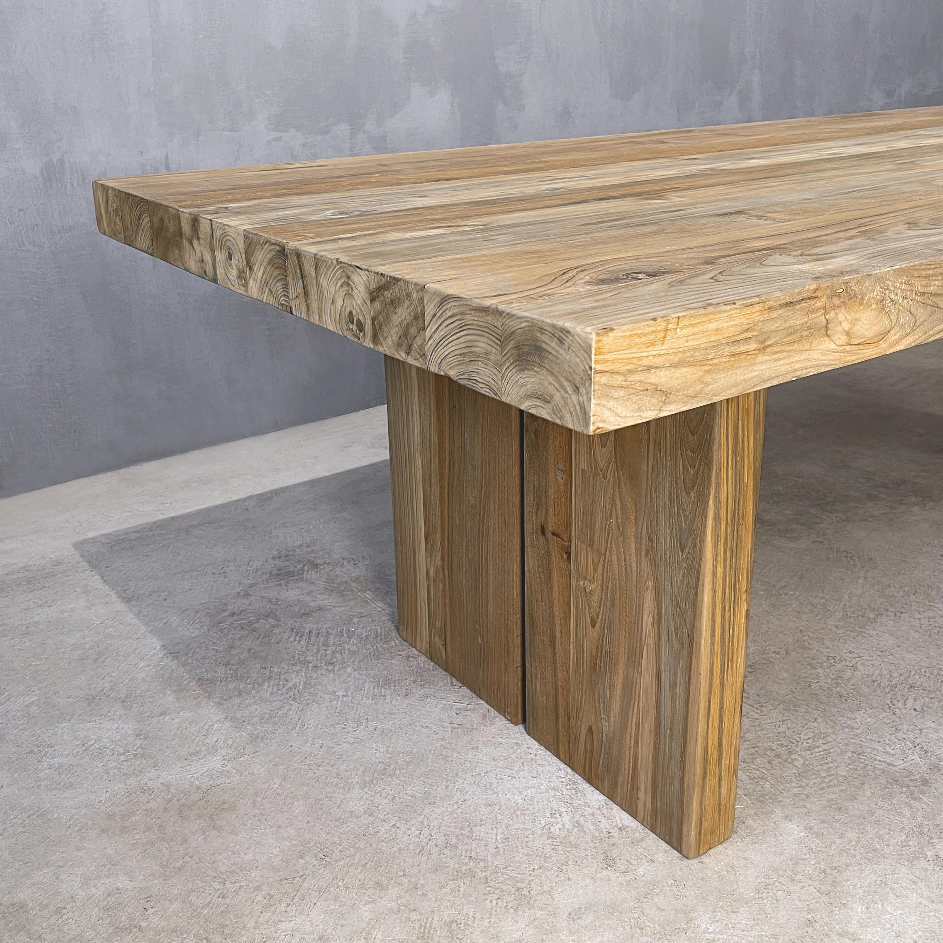 Slow Reclaimed | Monsoon 250 Dining Table Reclaimed Teak | Architonic